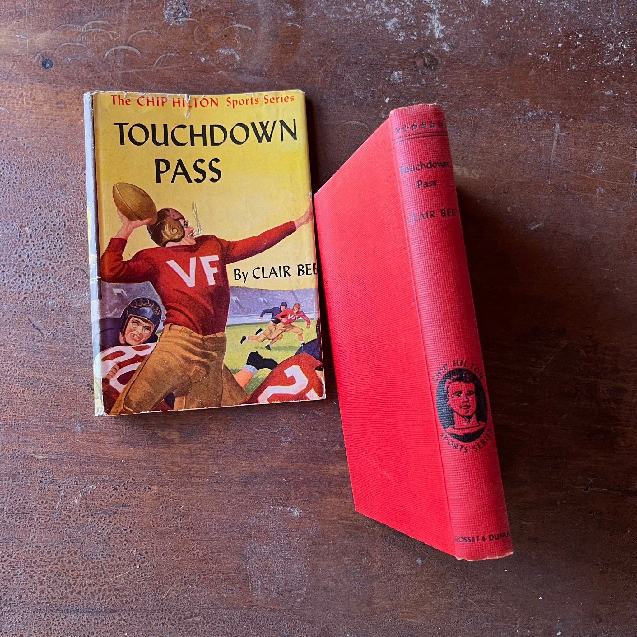 A Chip Hilton Sports Series Story: Touchdown Pass #1 by Clair Bee - Log ...