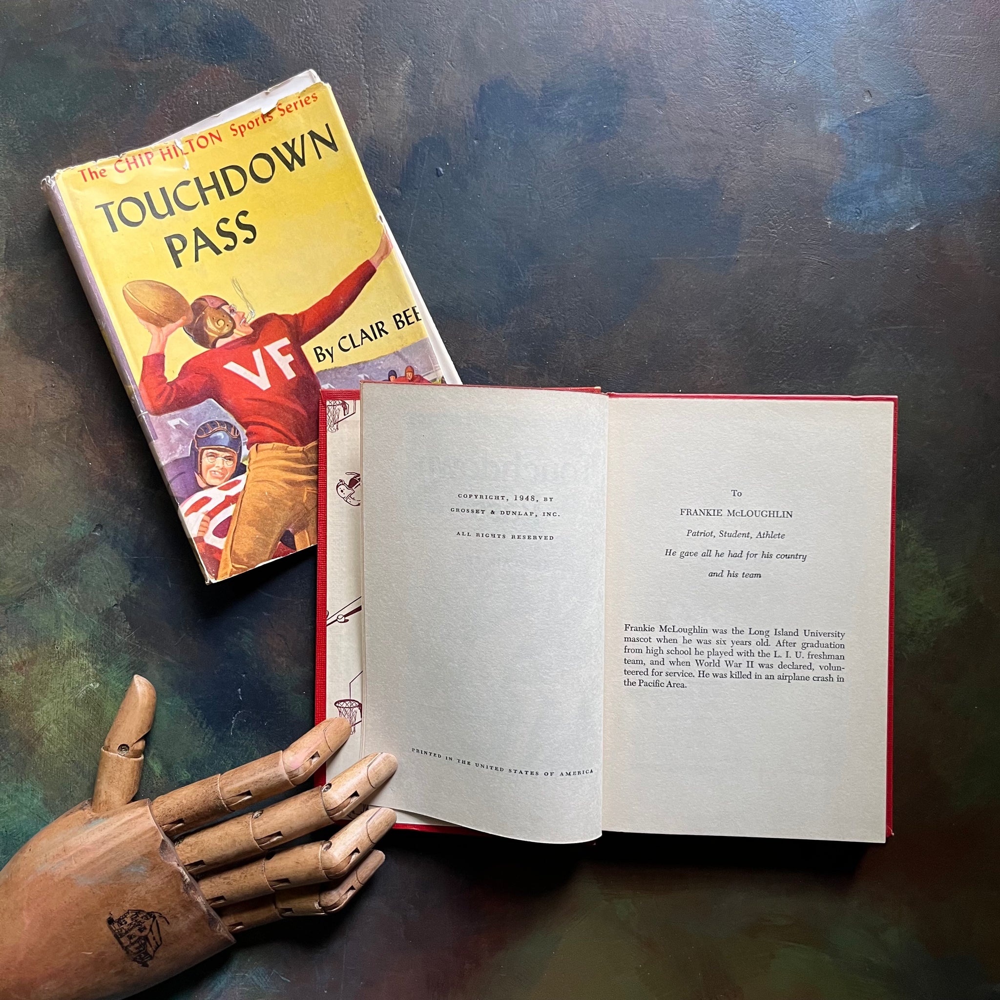 A Chip Hilton Sports Series Story: Touchdown Pass #1 by Clair Bee - Log ...