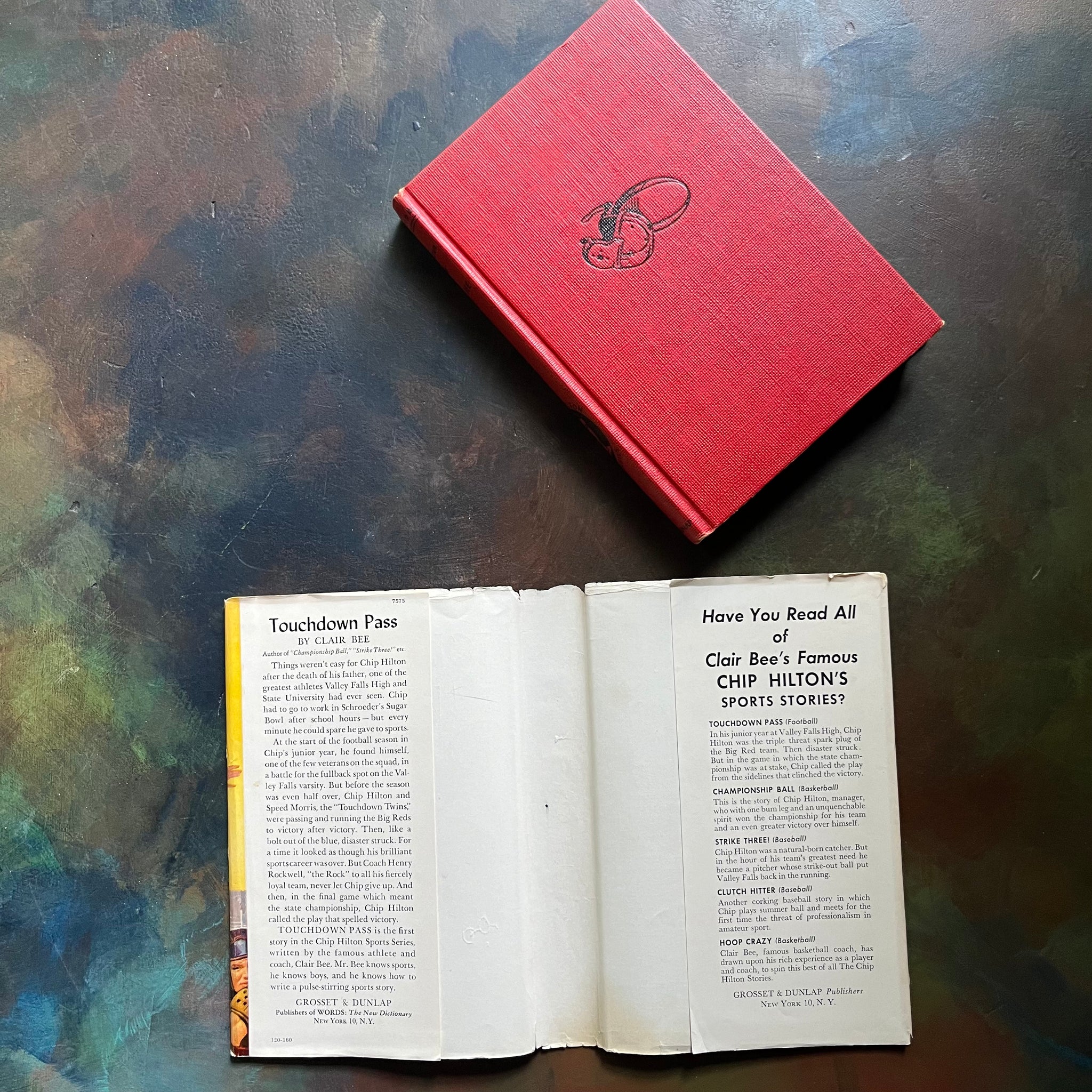 A Chip Hilton Sports Series Story: Touchdown Pass #1 by Clair Bee - Log ...