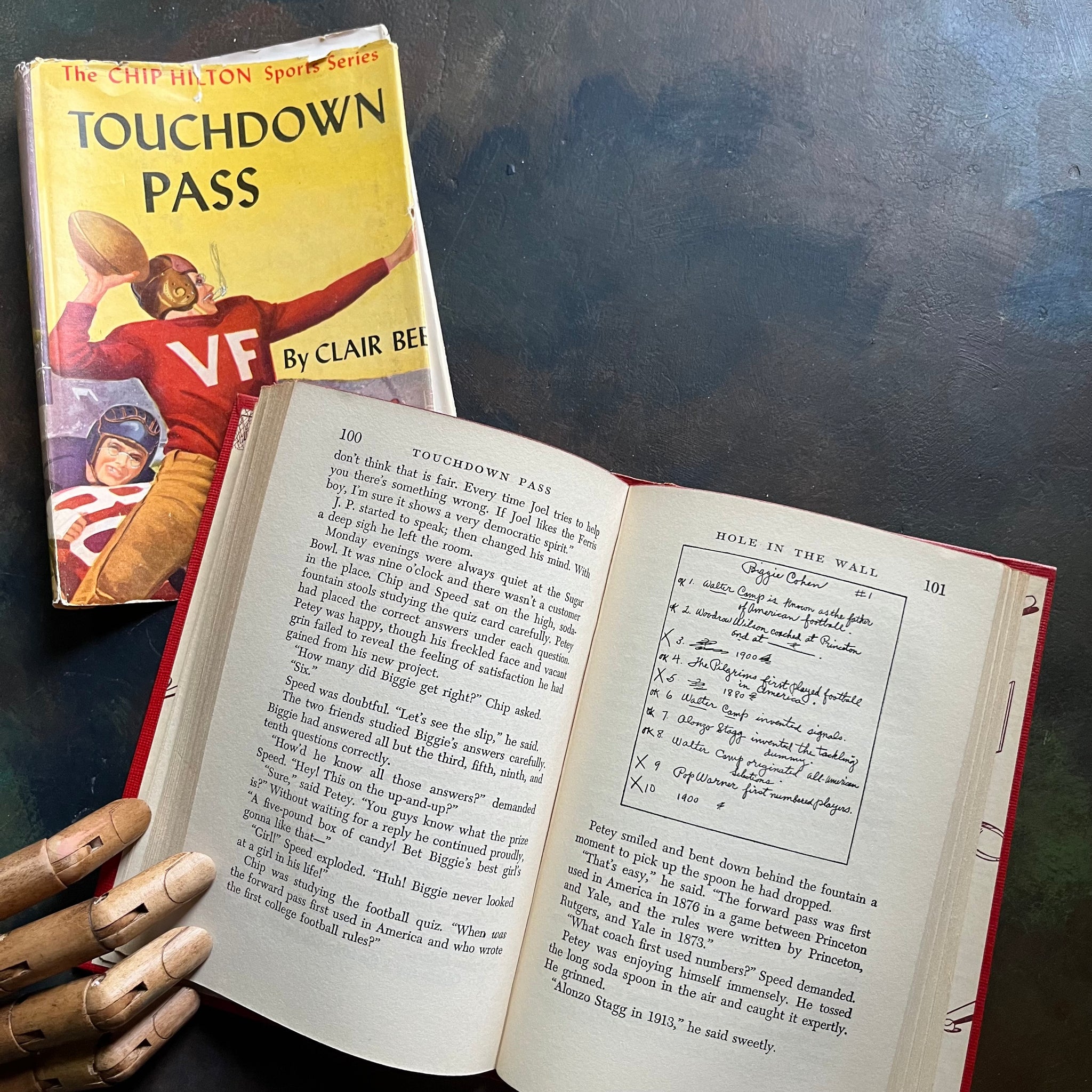A Chip Hilton Sports Series Story: Touchdown Pass #1 by Clair Bee - Log ...