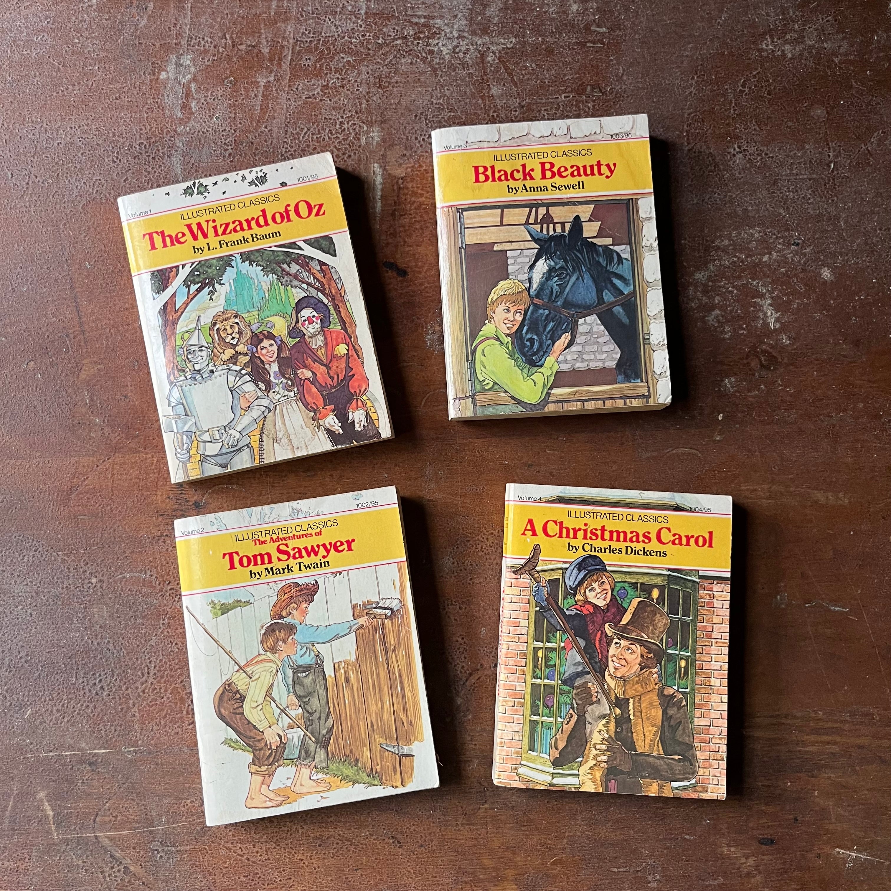 McDonald's Illustrated Classics Book Set of Four Paperback Books - Log ...