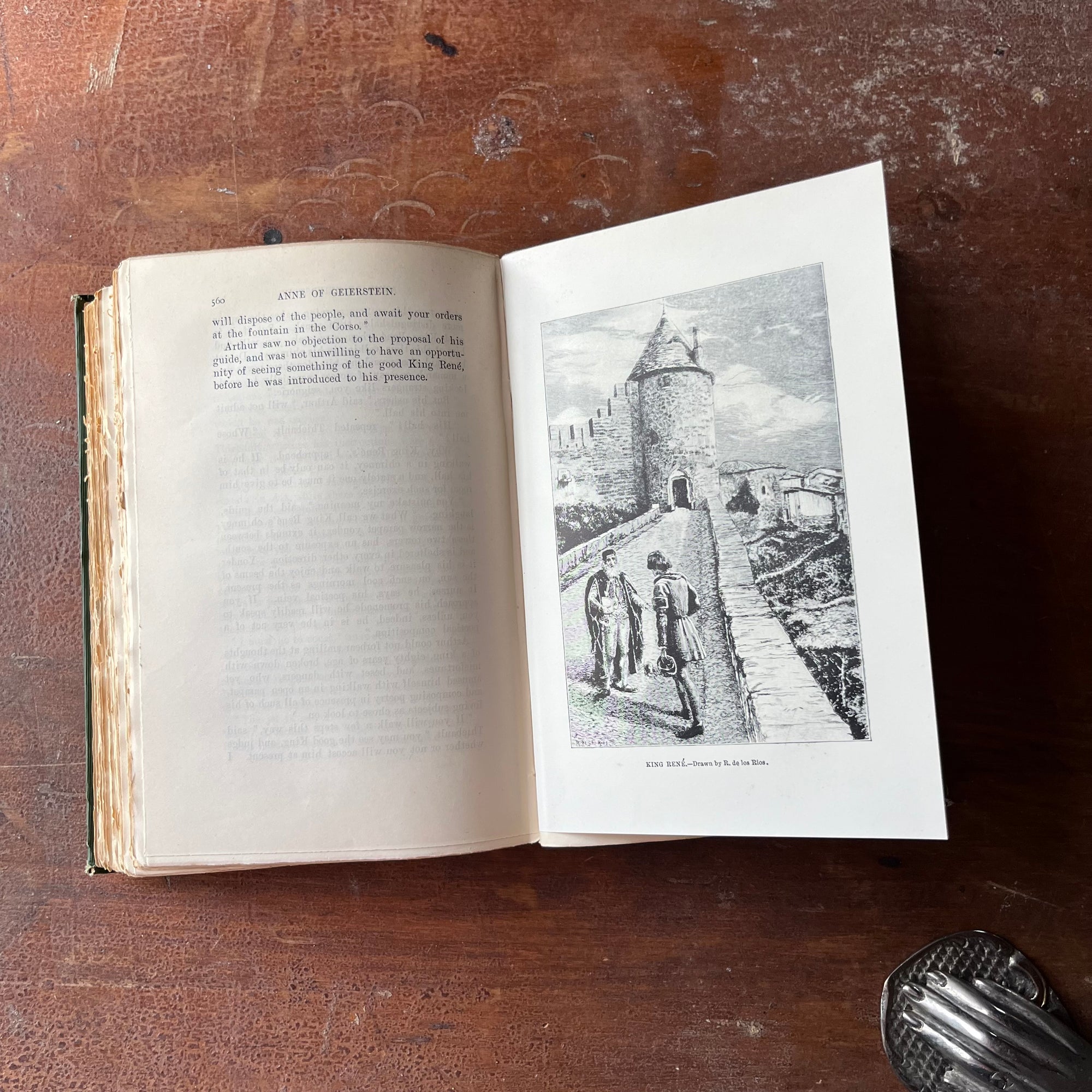 Anne of Geierstein by Sir Walter Scott - Waverley Novels Border Editio - Log Cabin Vintage