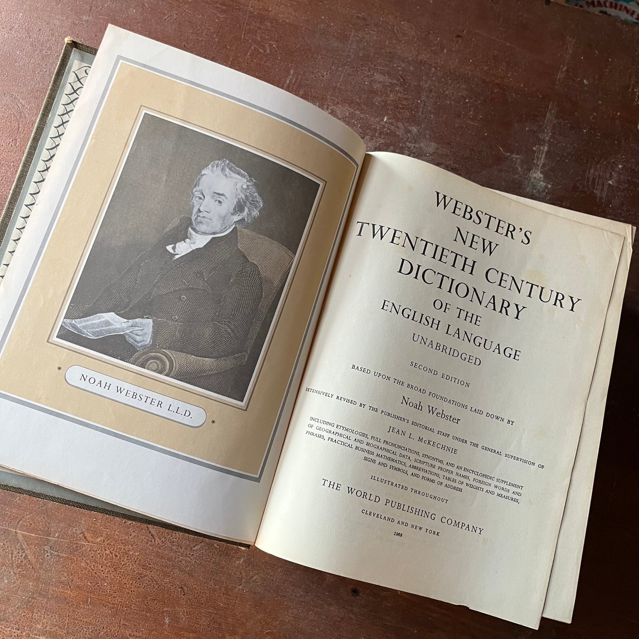 Webster's New Twentieth Century Dictionary - 1968 Unabridged Edition ...
