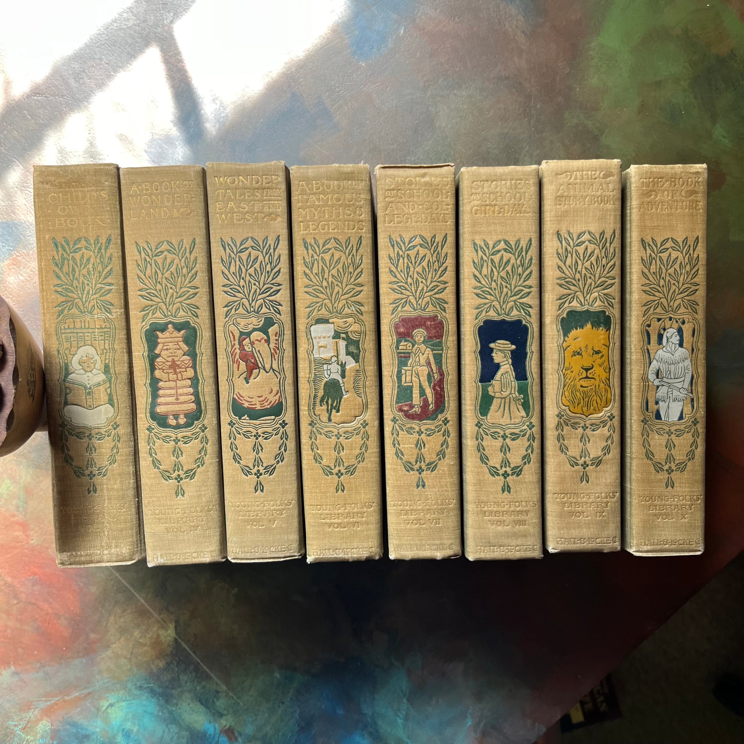 Vintage & Antique Children's Books For Sale - Log Cabin Vintage