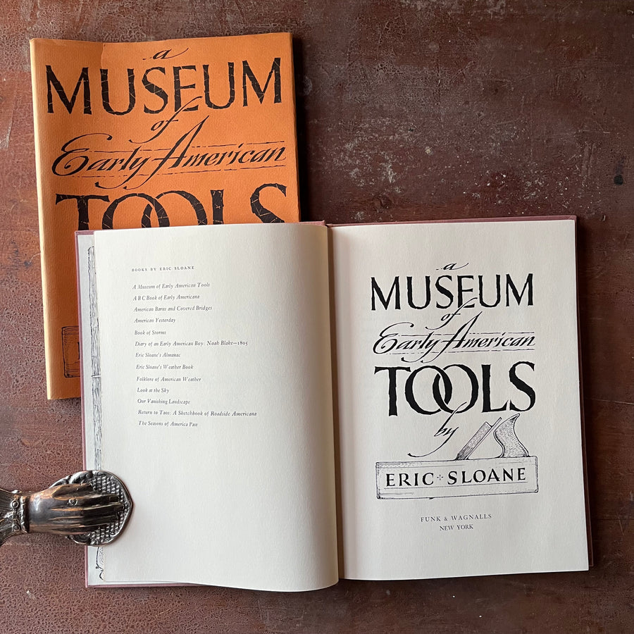 A Museum of Early American Tools by Eric Sloane - 1964 Edition - Log ...