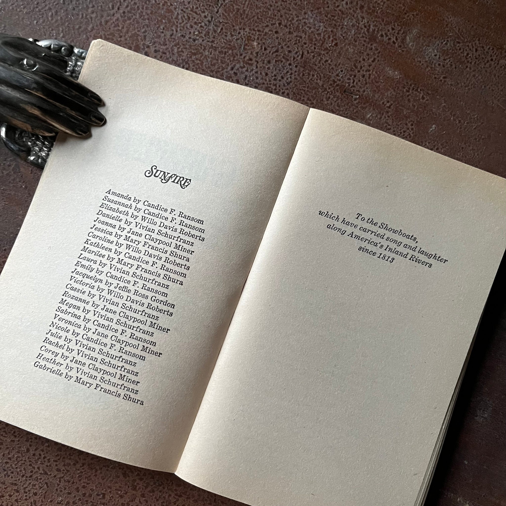 Sunfire Romance Series Scholastic Books #24 Gabrielle by Mary Francis ...