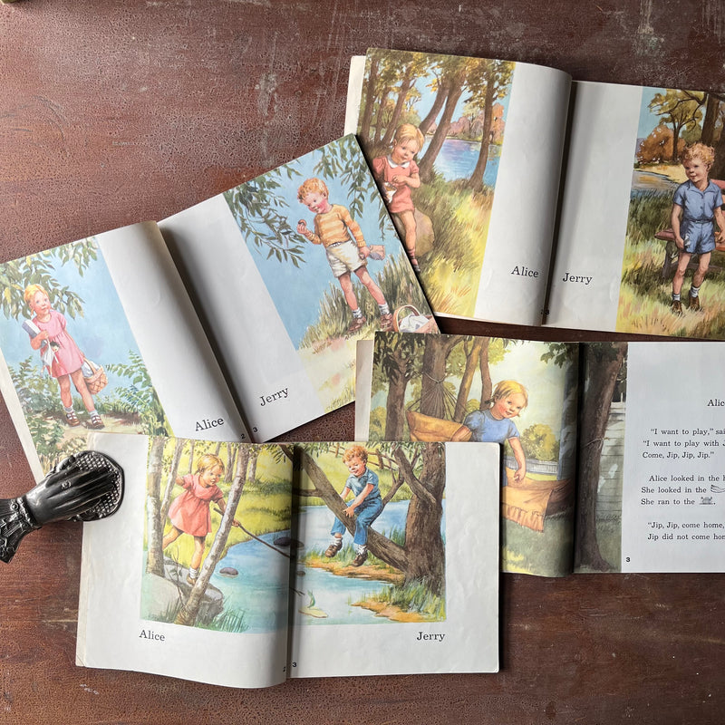 The Alice and Jerry Books Basic Reading Program Book Set - Set of Four ...