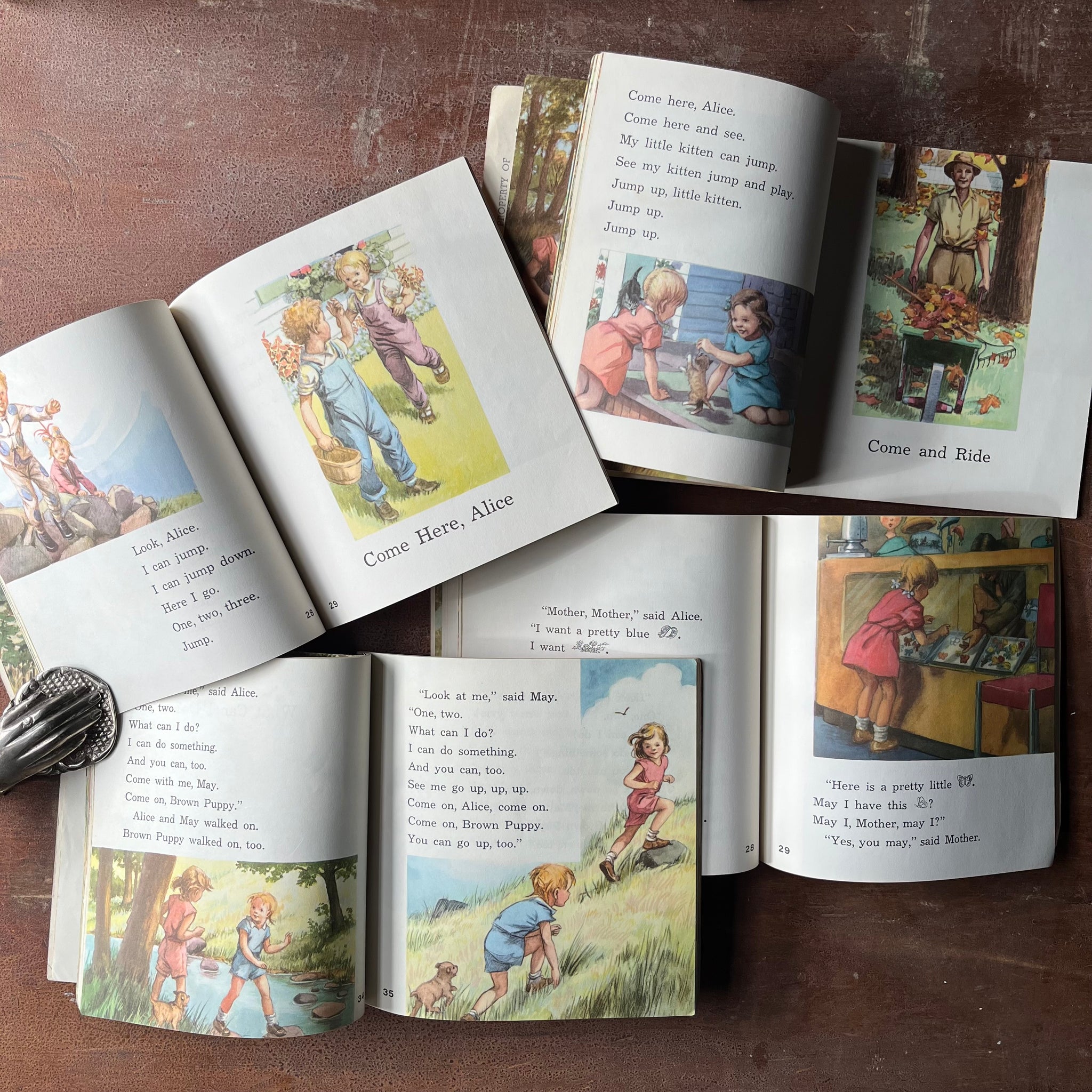 The Alice and Jerry Books Basic Reading Program Book Set - Set of Four ...