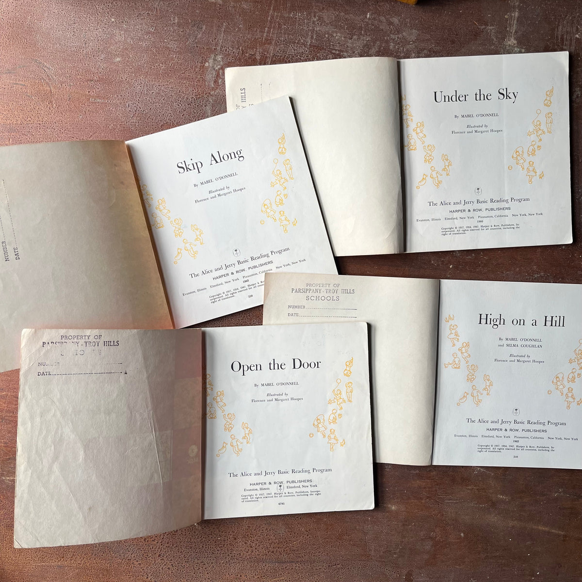 The Alice and Jerry Books Basic Reading Program Book Set - Set of Four ...