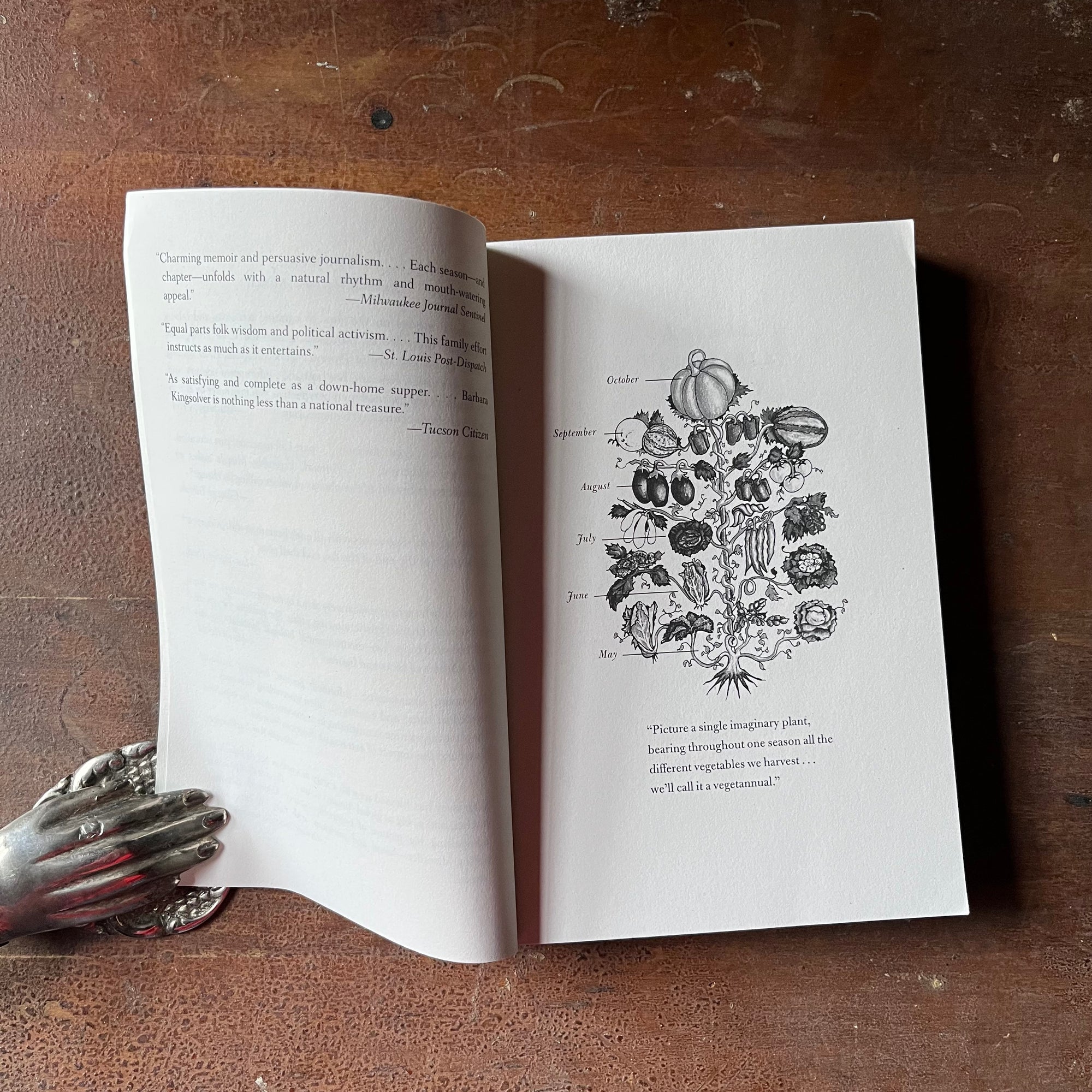 Animal, Vegetable, Miracle by Barbara Kingsolver - Log Cabin Vintage