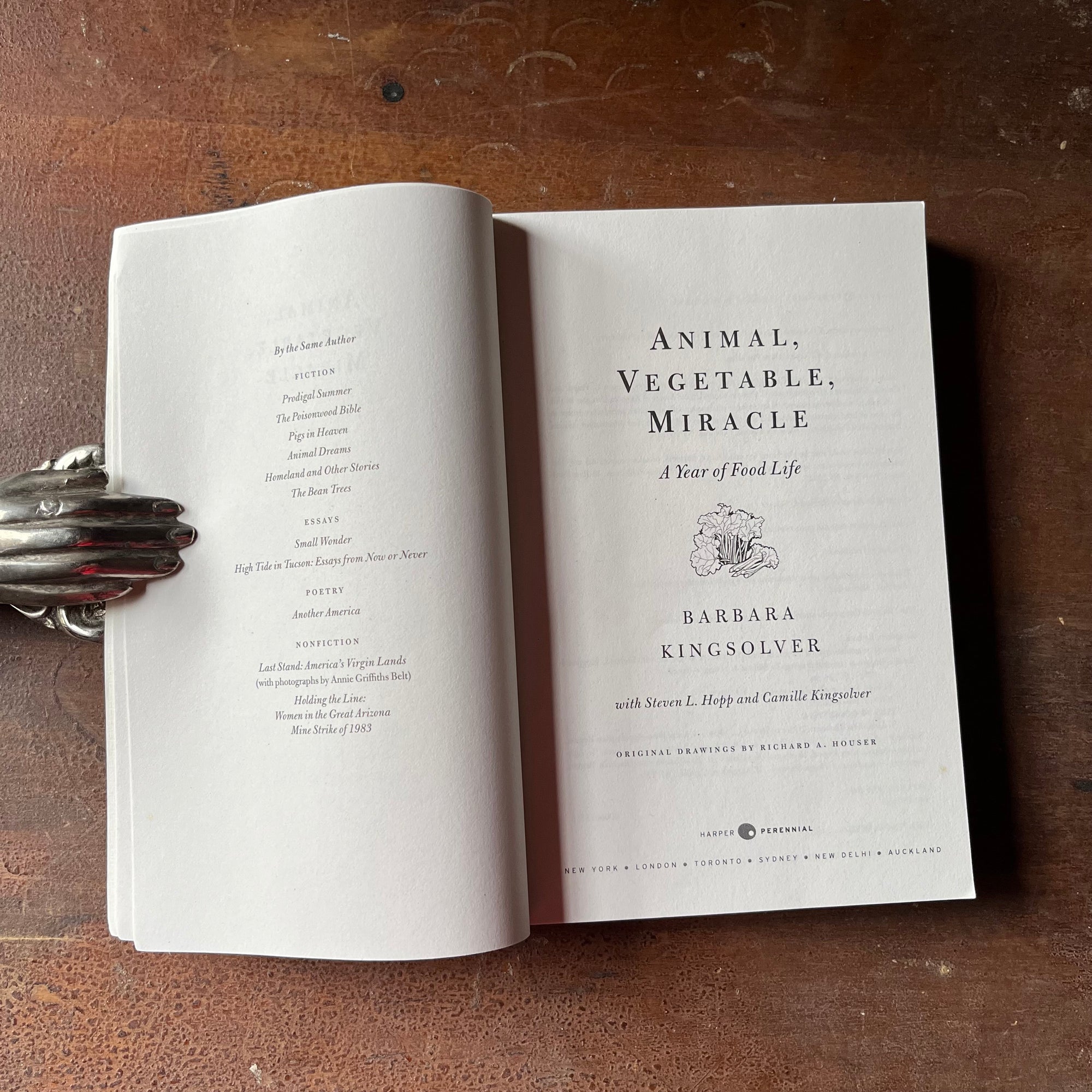 Animal, Vegetable, Miracle by Barbara Kingsolver - Log Cabin Vintage