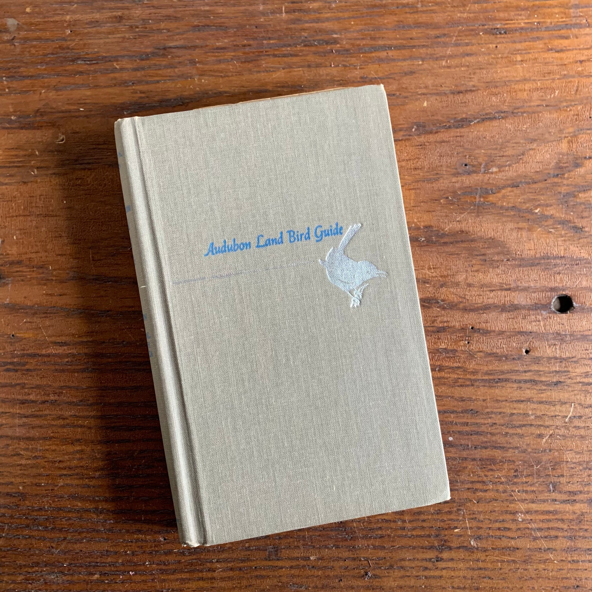 Audubon Land Bird Guide - 1949 Edition - Log Cabin Vintage