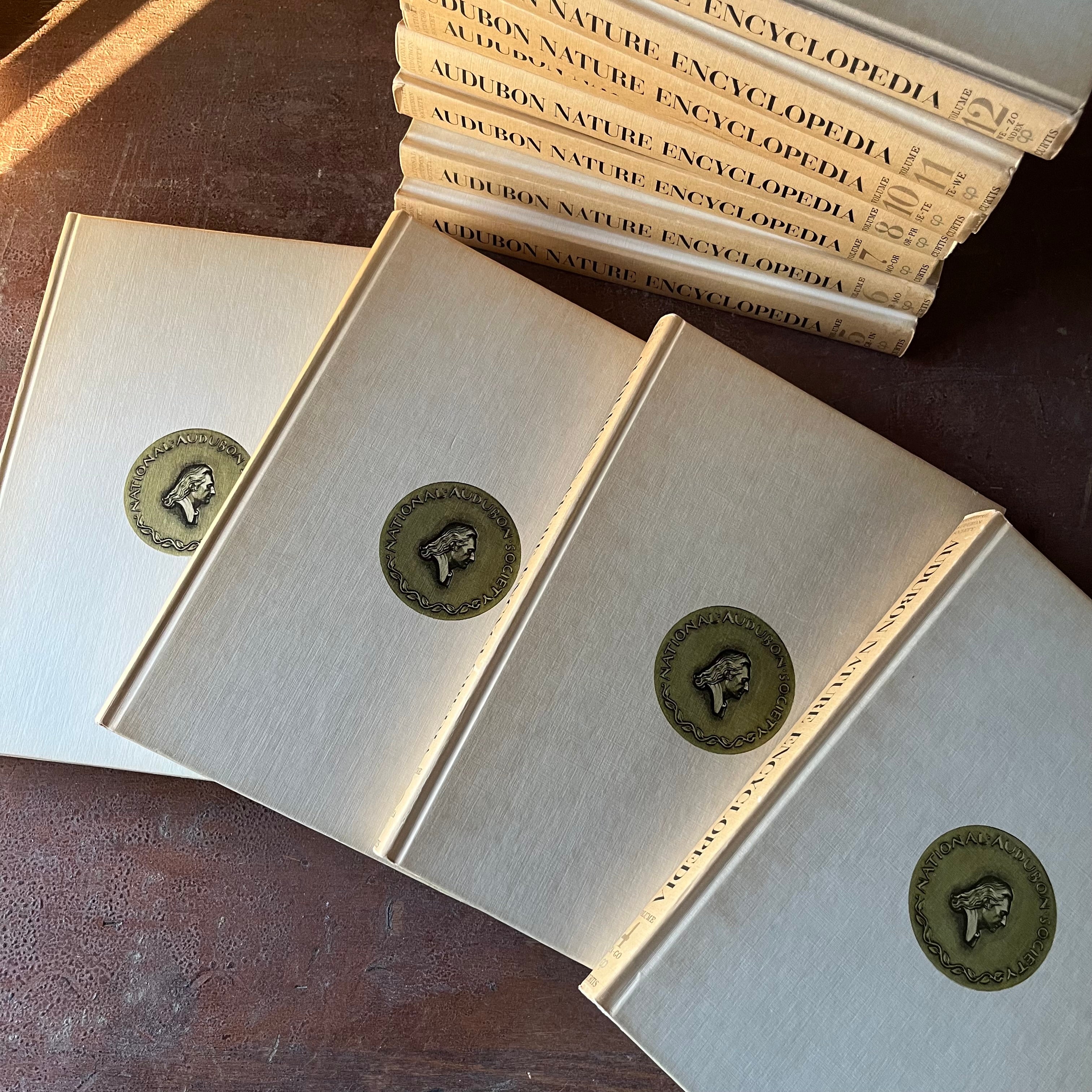 Audubon Nature Encyclopedia Complete 12 Volume Set - 1965 Edition - Log ...