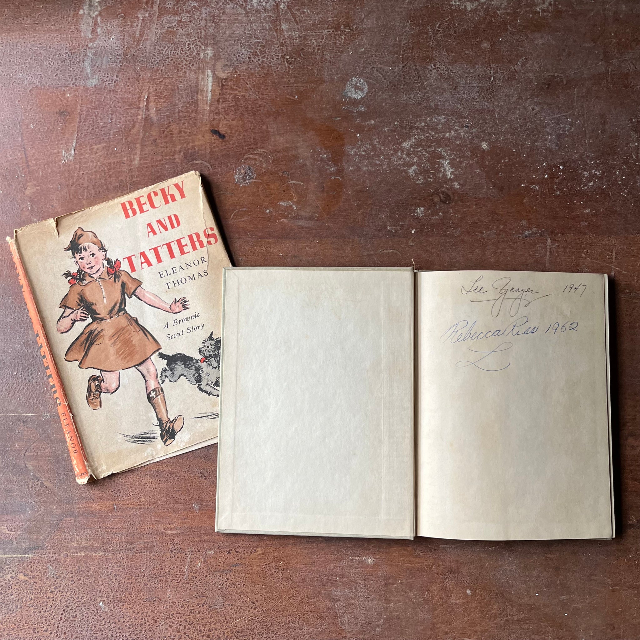 Becky and Tatters: A Brownie Scout Story by Eleanor Thomas - Log Cabin ...