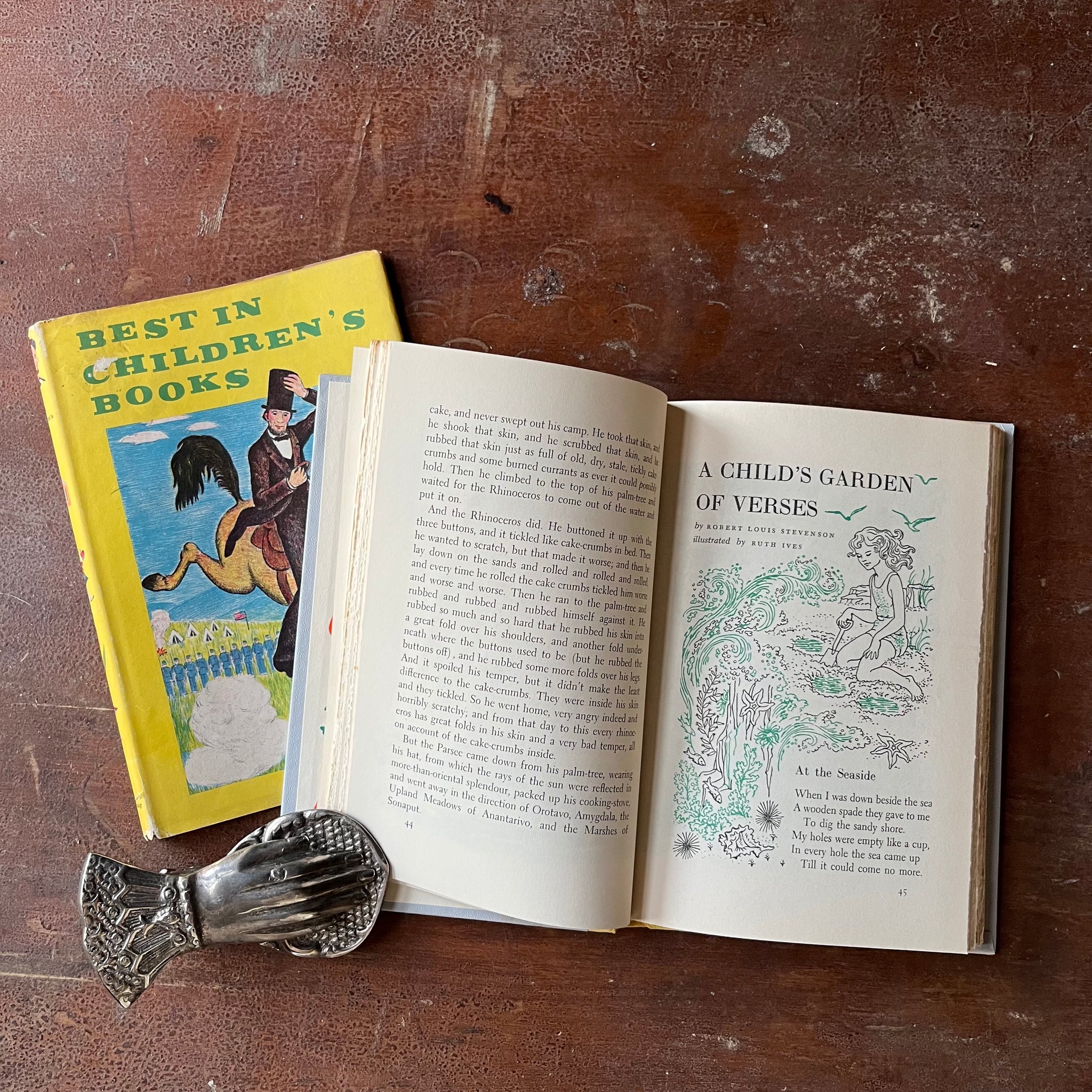 Best In Children's Books by Nelson Doubleday, Inc. 1957 Volume 1 - Log ...