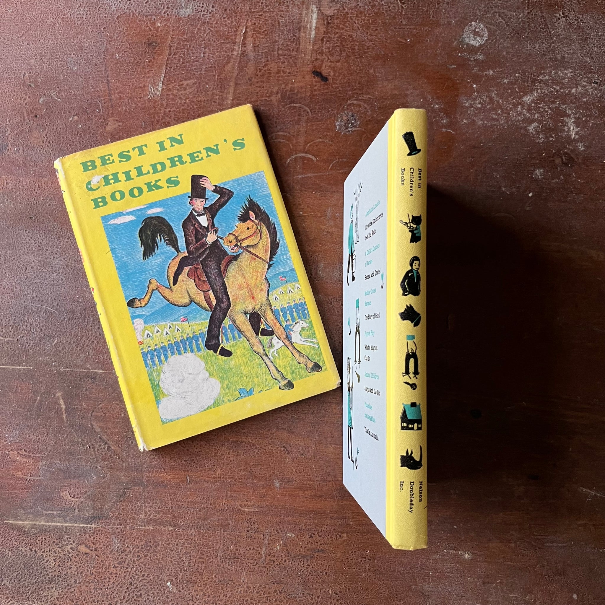 Best In Children's Books by Nelson Doubleday, Inc. 1957 Volume 1 - Log ...