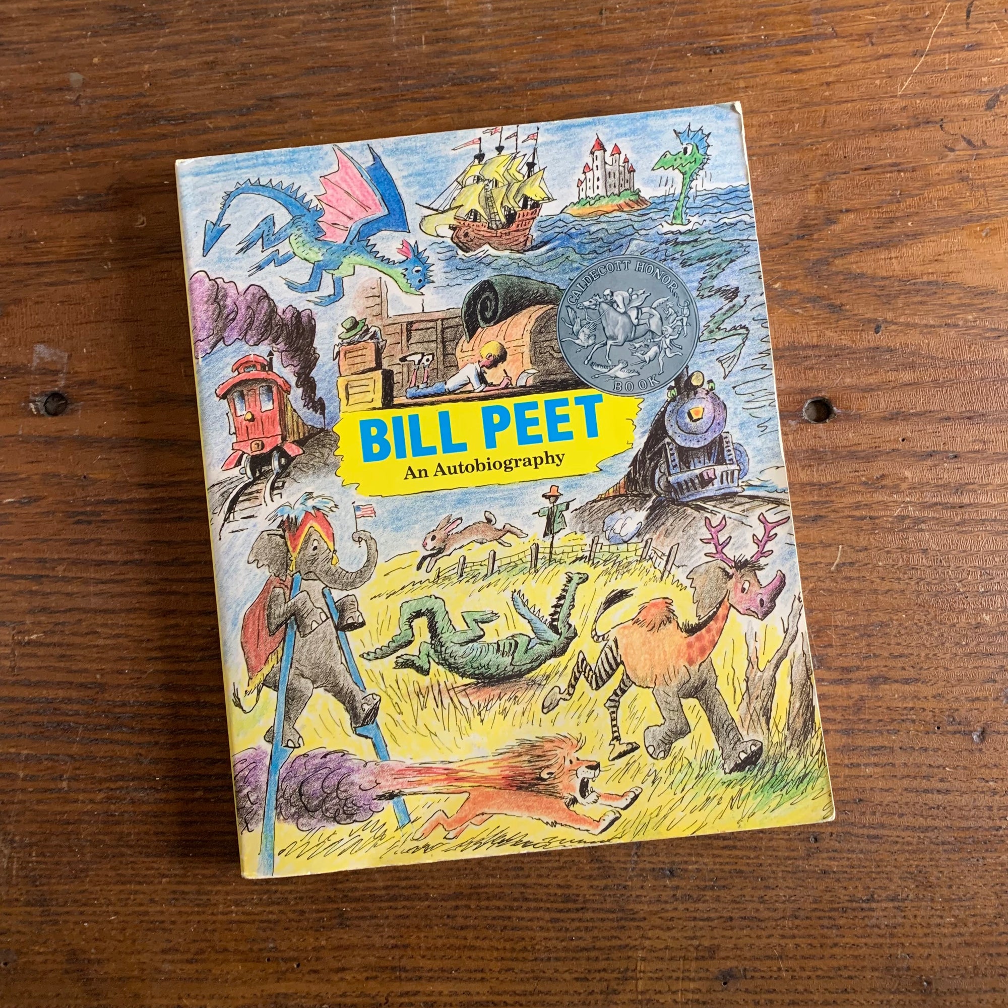 Bill Peet an Autobiography - A Caldecott Honor Book - 1989 Softcover E ...