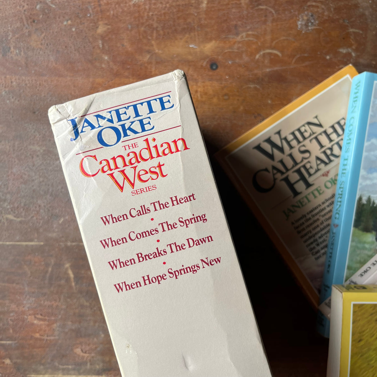 Canadian West Box Set by Janette Oke - Log Cabin Vintage