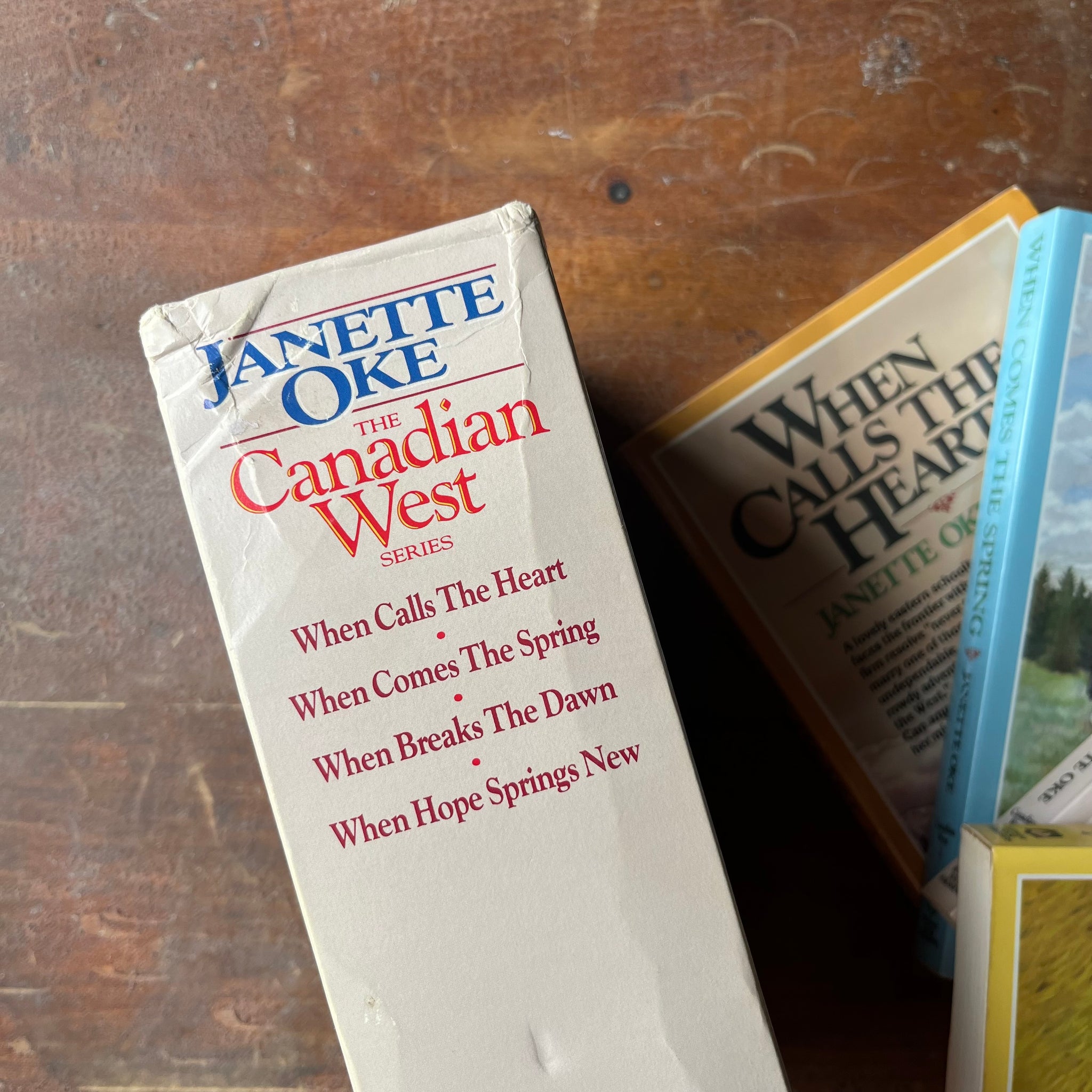 Canadian West Box Set by Janette Oke - Log Cabin Vintage