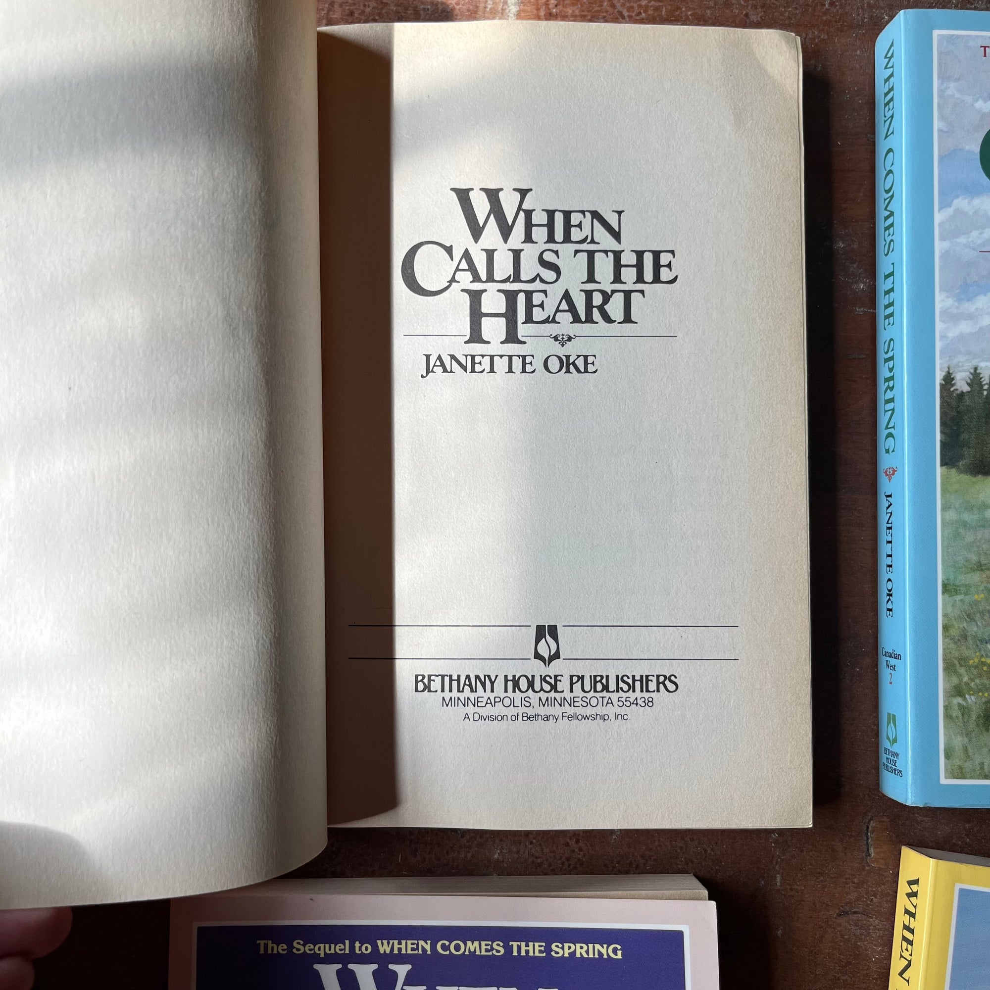 Canadian West Box Set by Janette Oke - Log Cabin Vintage