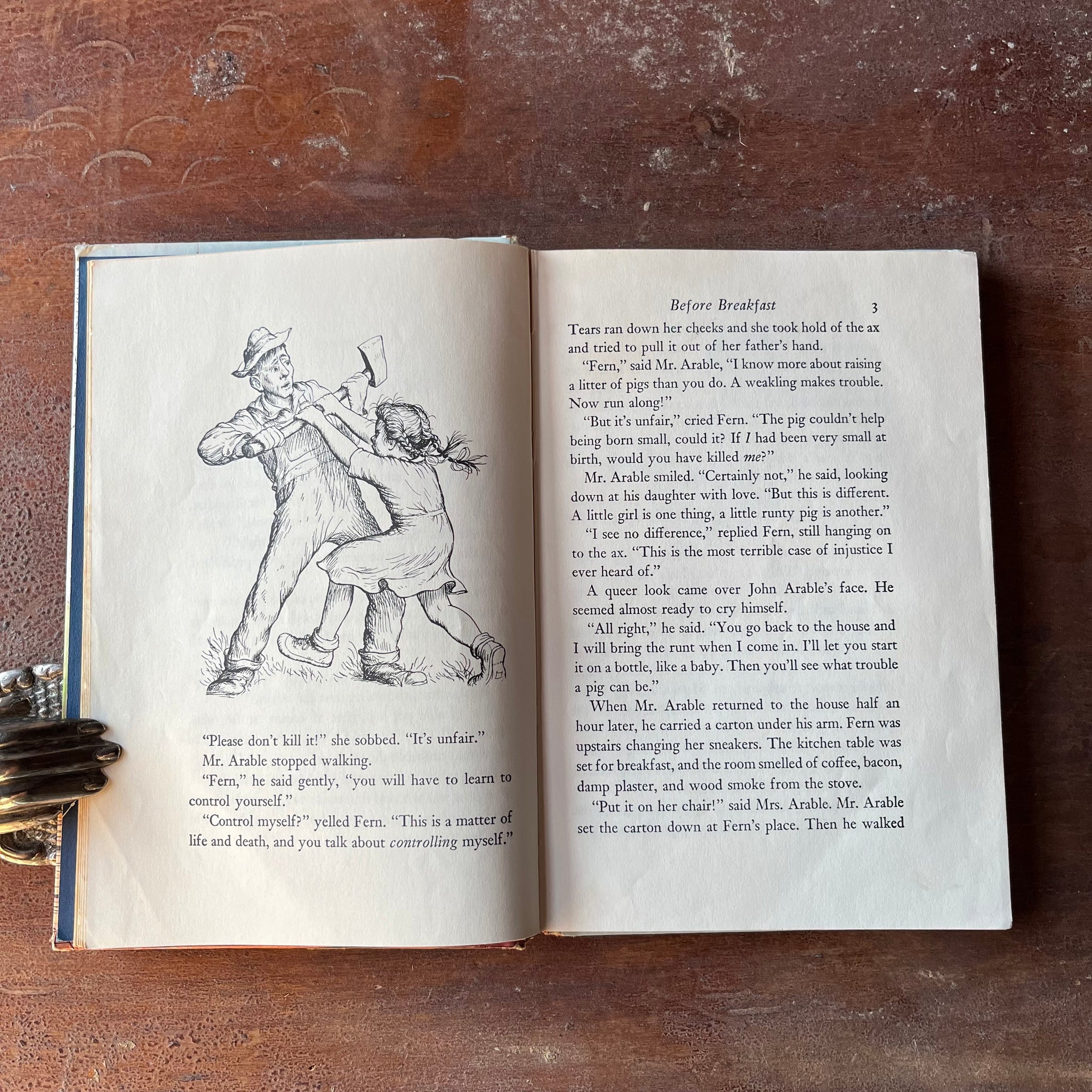 Charlotte's Web by E. B. White with Illustrations by Garth Williams - Log Cabin Vintage