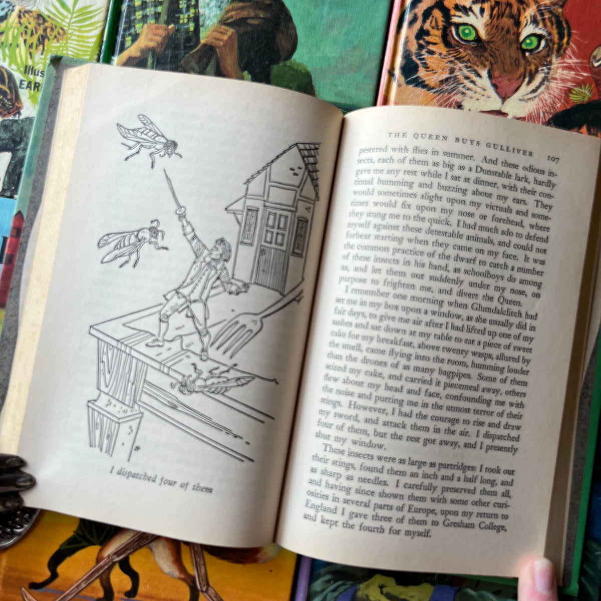 Companion Library 8 Book Set - 1950's Children's Books - Log Cabin Vintage