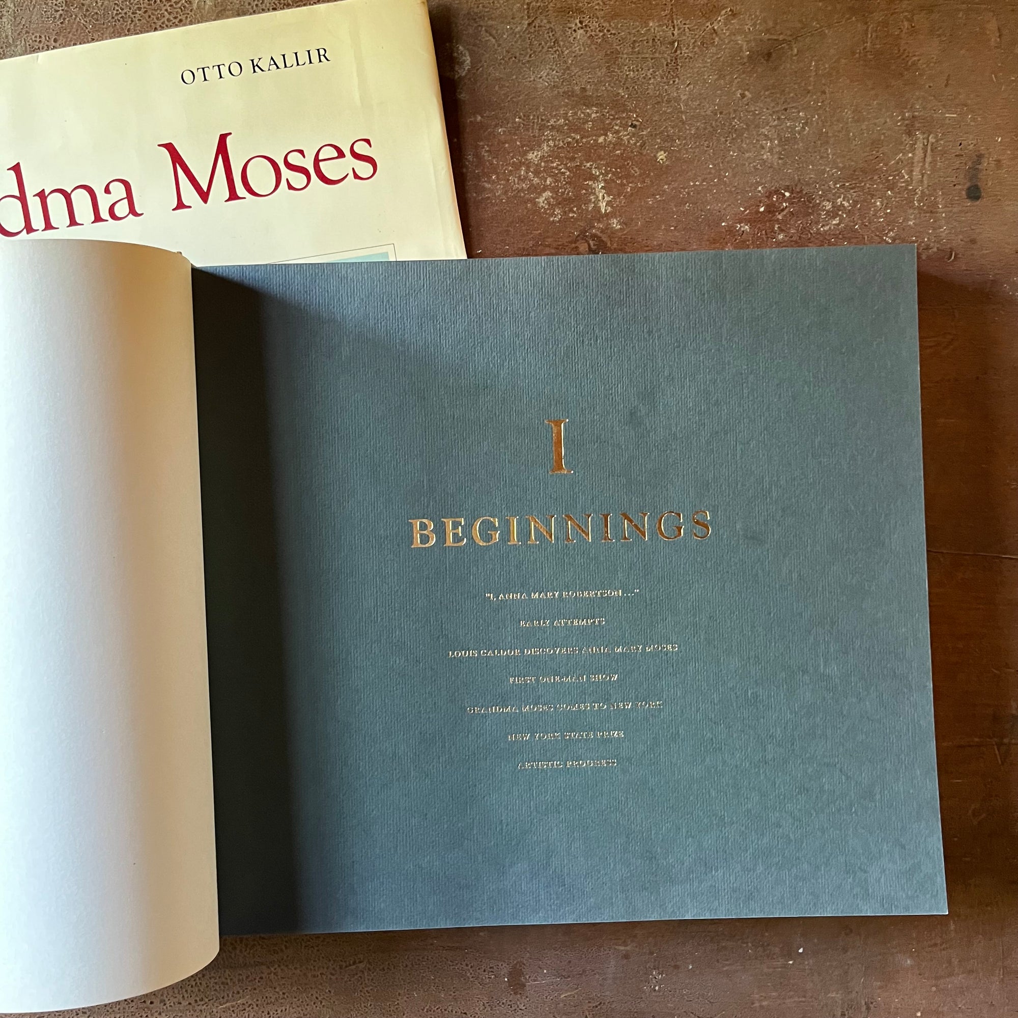 Grandma Moses by Otto Kallir - Log Cabin Vintage