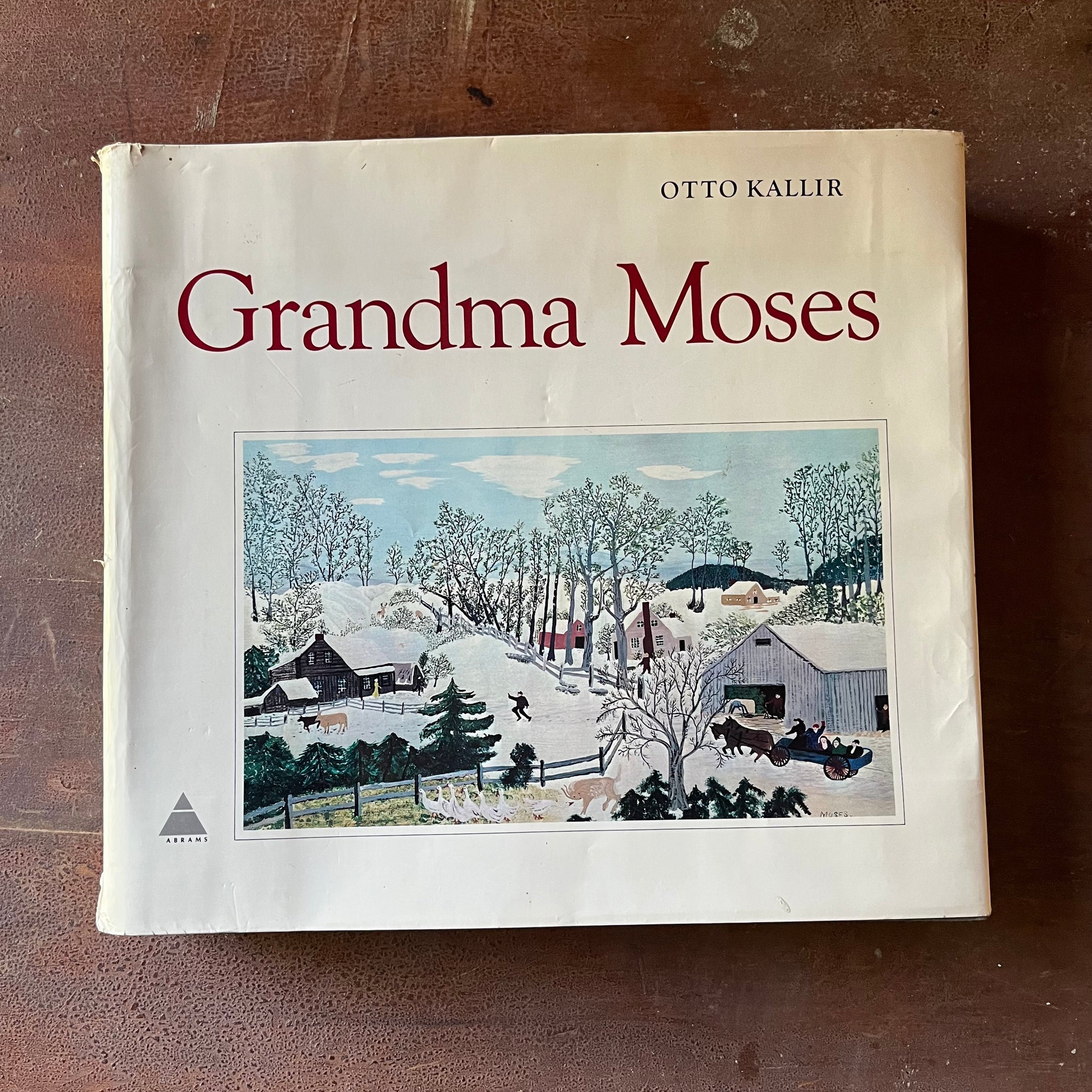 Grandma Moses by Otto Kallir - Log Cabin Vintage