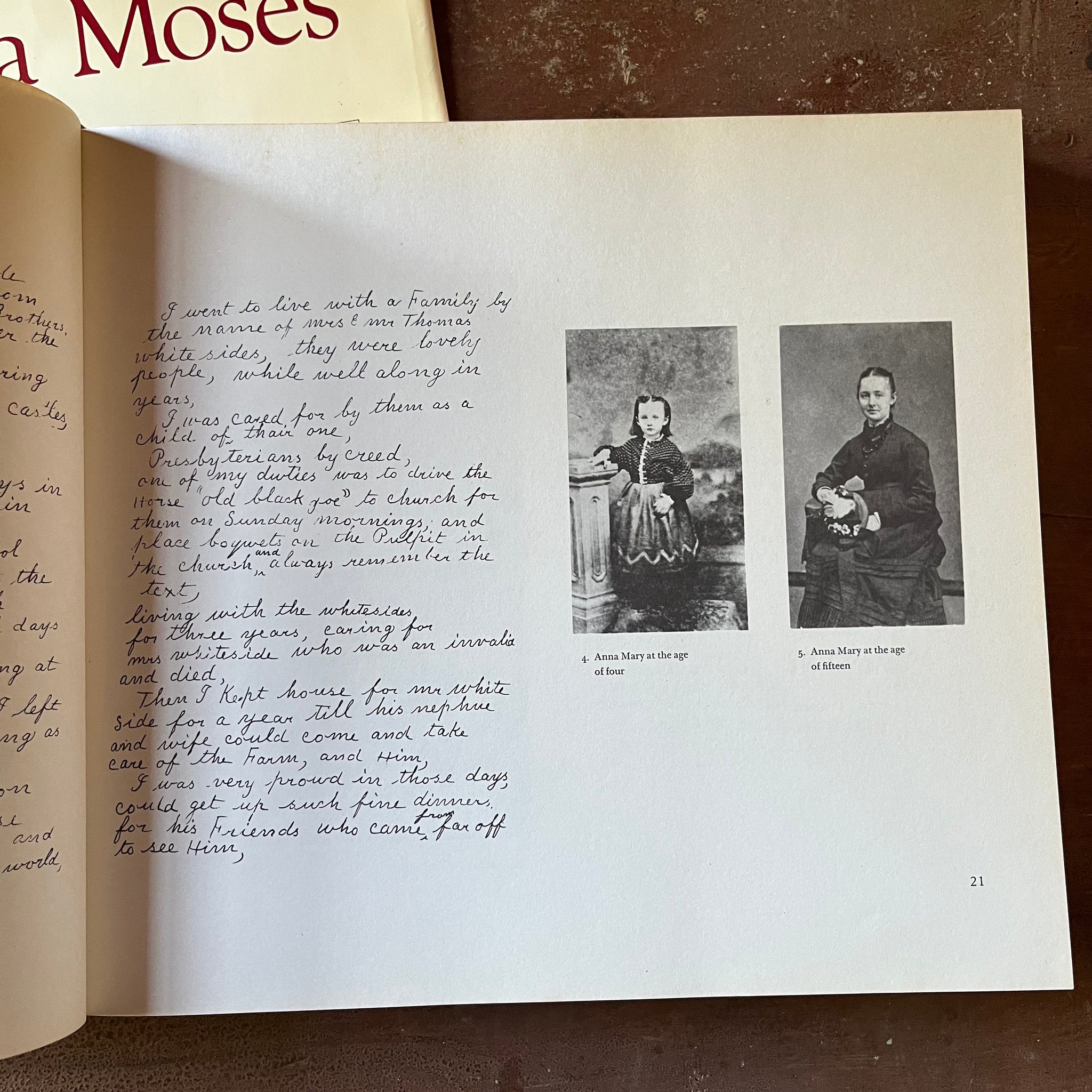 Grandma Moses by Otto Kallir - Log Cabin Vintage