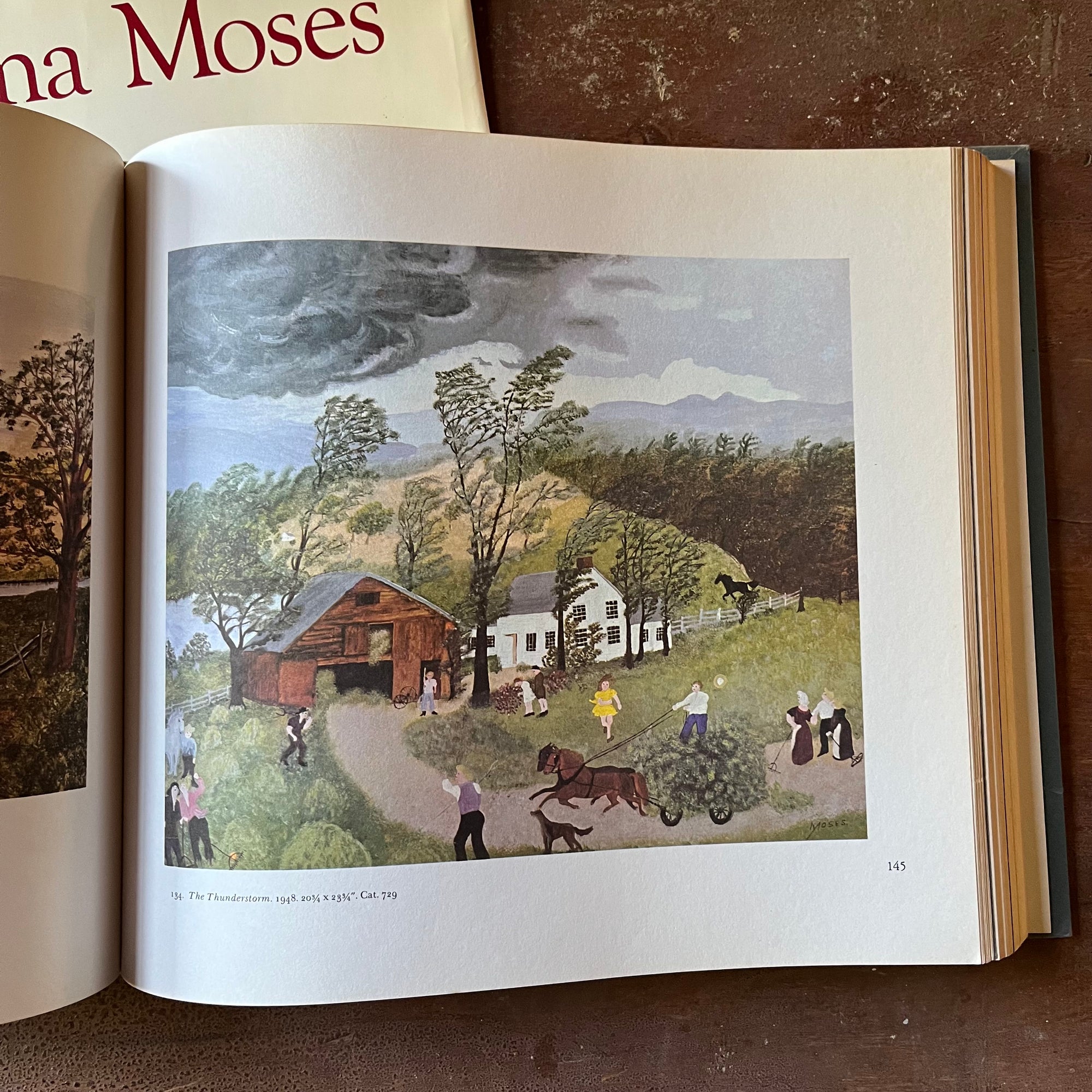 Grandma Moses by Otto Kallir - Log Cabin Vintage
