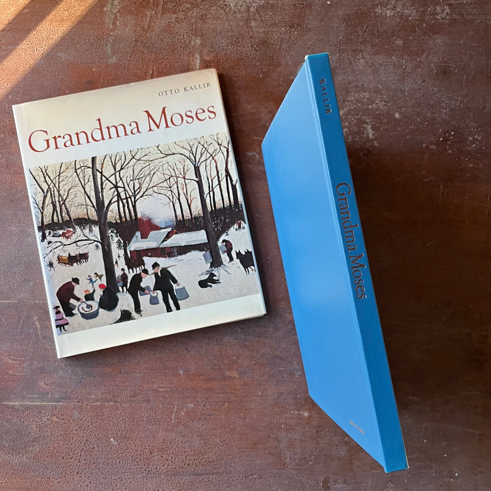 Grandma Moses by Otto Kallir - 1975 New Concise N A L Edition - Log ...
