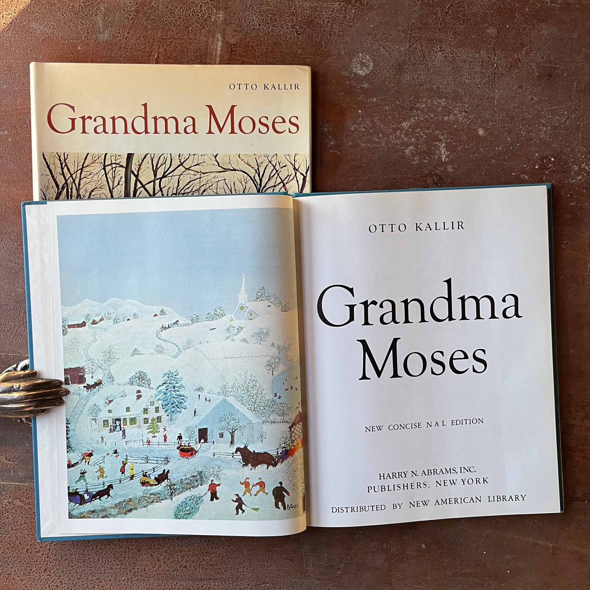 Grandma Moses by Otto Kallir - 1975 New Concise N A L Edition - Log ...