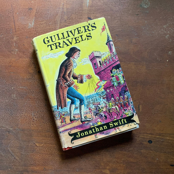 Gulliver's Travels - a 1954 Junior Deluxe Editions Hardcover Book - Log ...