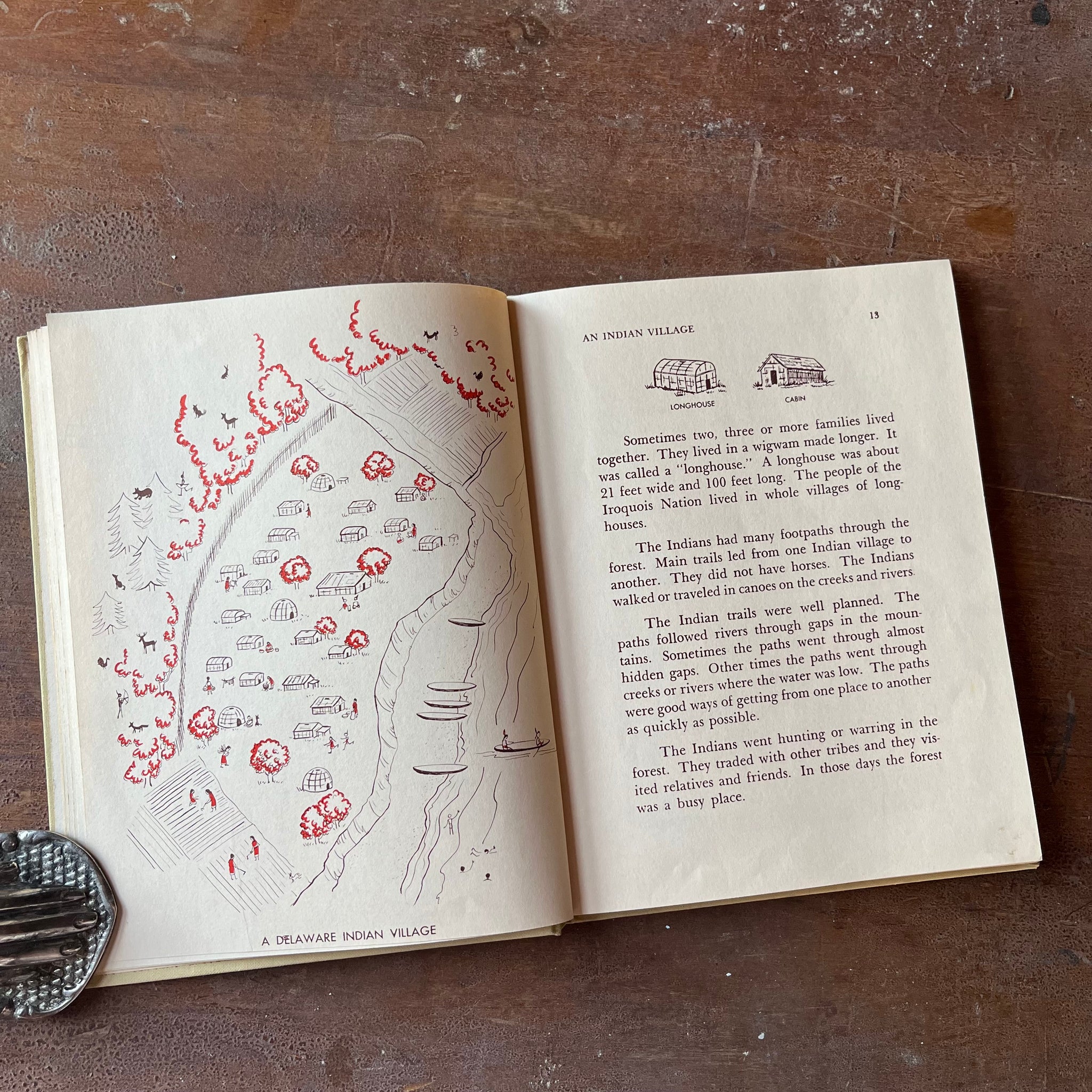 Indians of Pennsylvania by Lucille Wallower 1965 Edition - Log Cabin ...