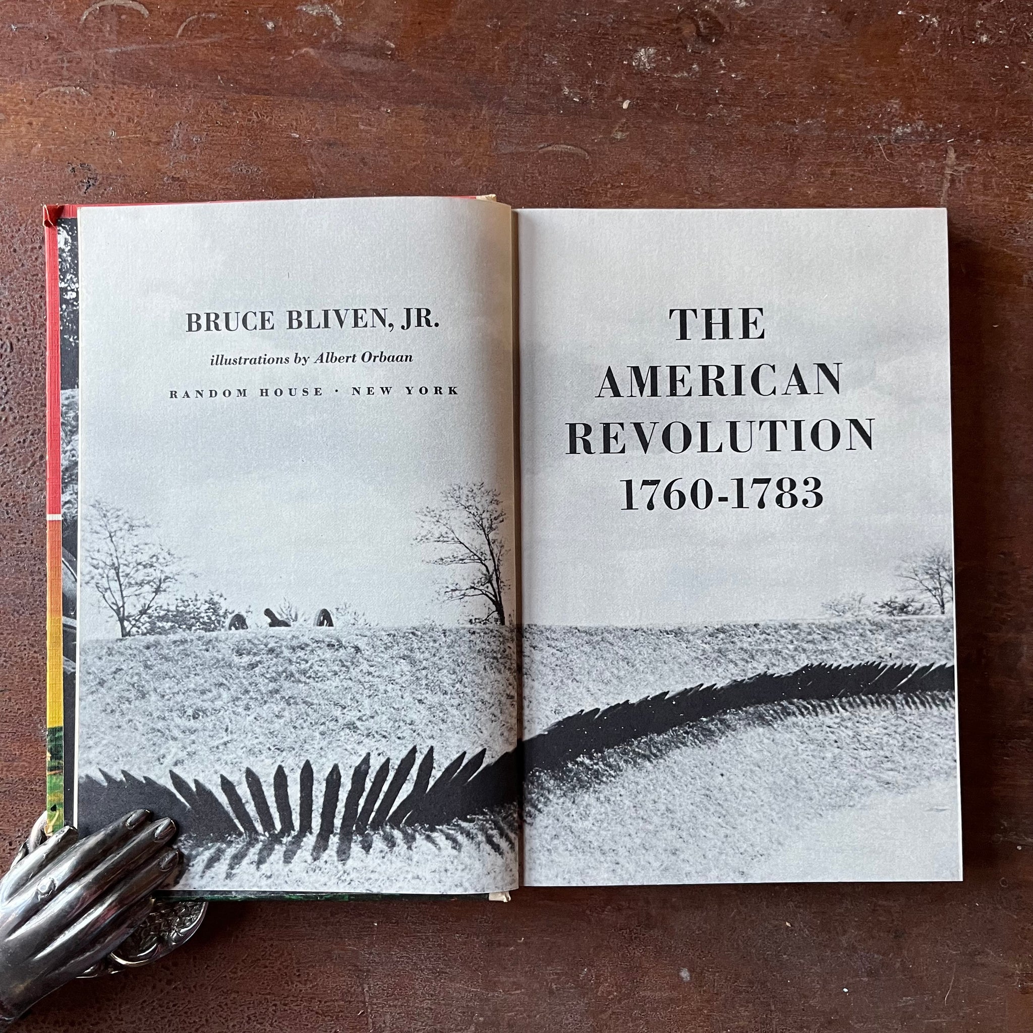 Landmark Series The American Revolution by Bruce Bliven, Jr. - 1958 Ed ...