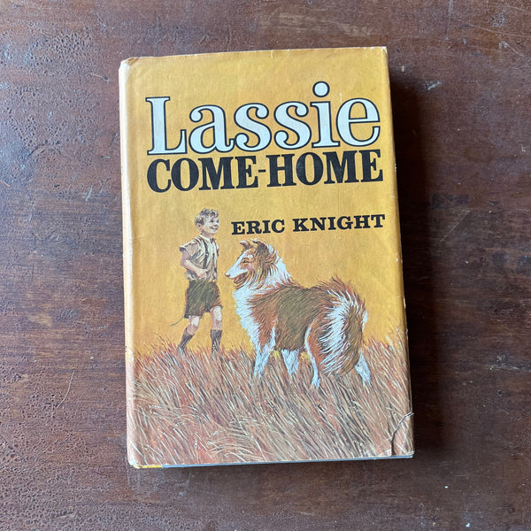 Lassie Come Home - a 1964 Junior Deluxe Editions Hardcover Book - Log ...