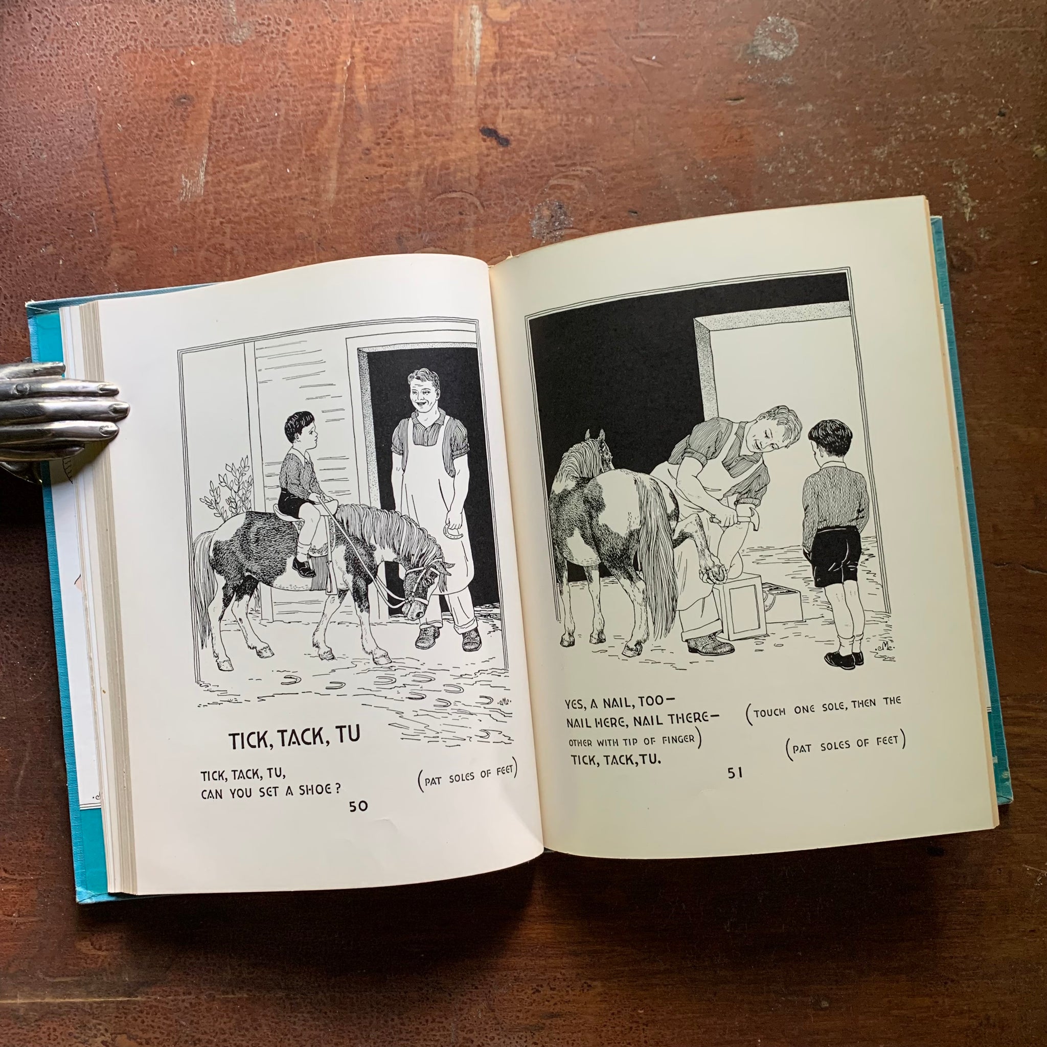 Let’s Play with Fingers Compiled by Florence Gillette Sumner - 1938 ...