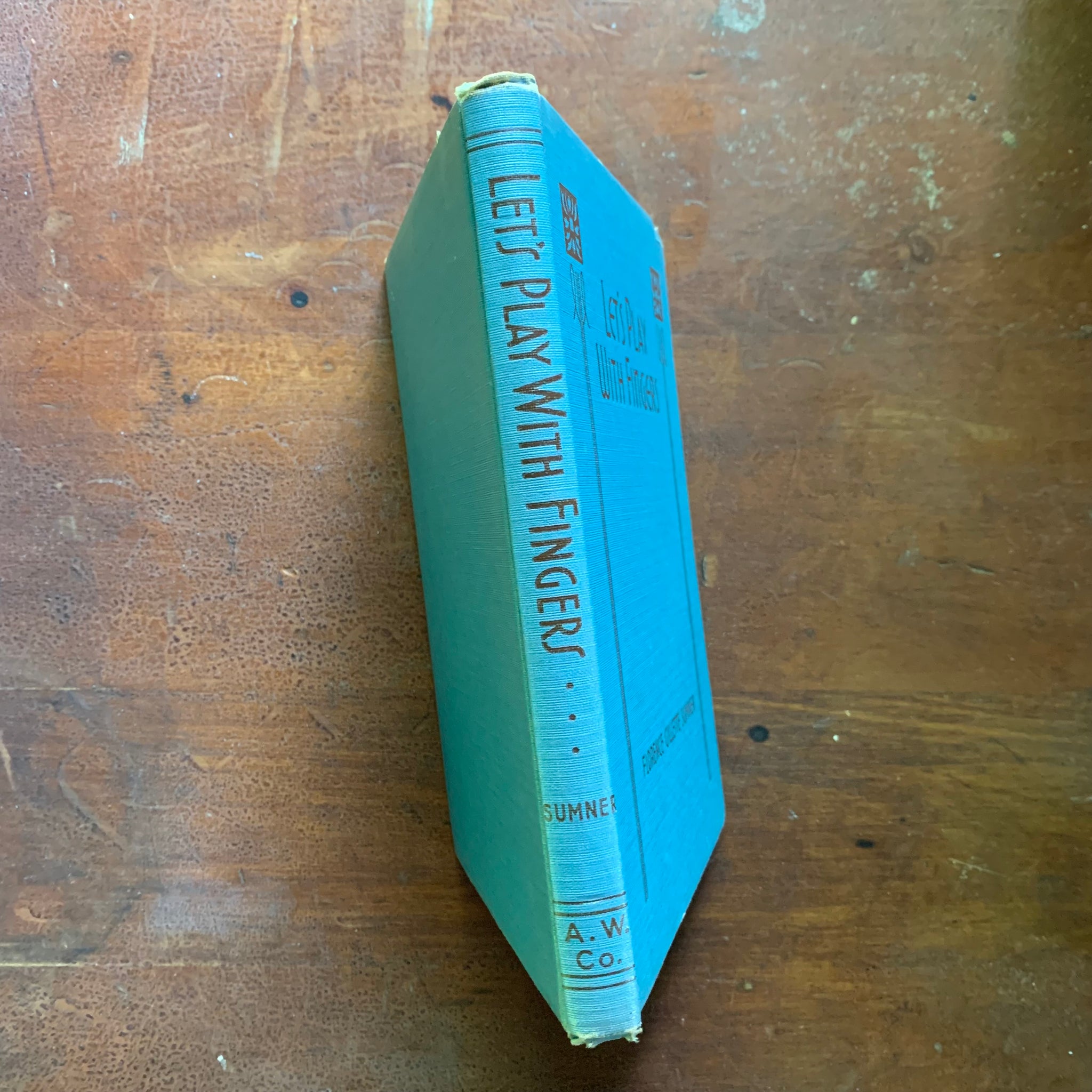 Let’s Play with Fingers Compiled by Florence Gillette Sumner - 1938 ...