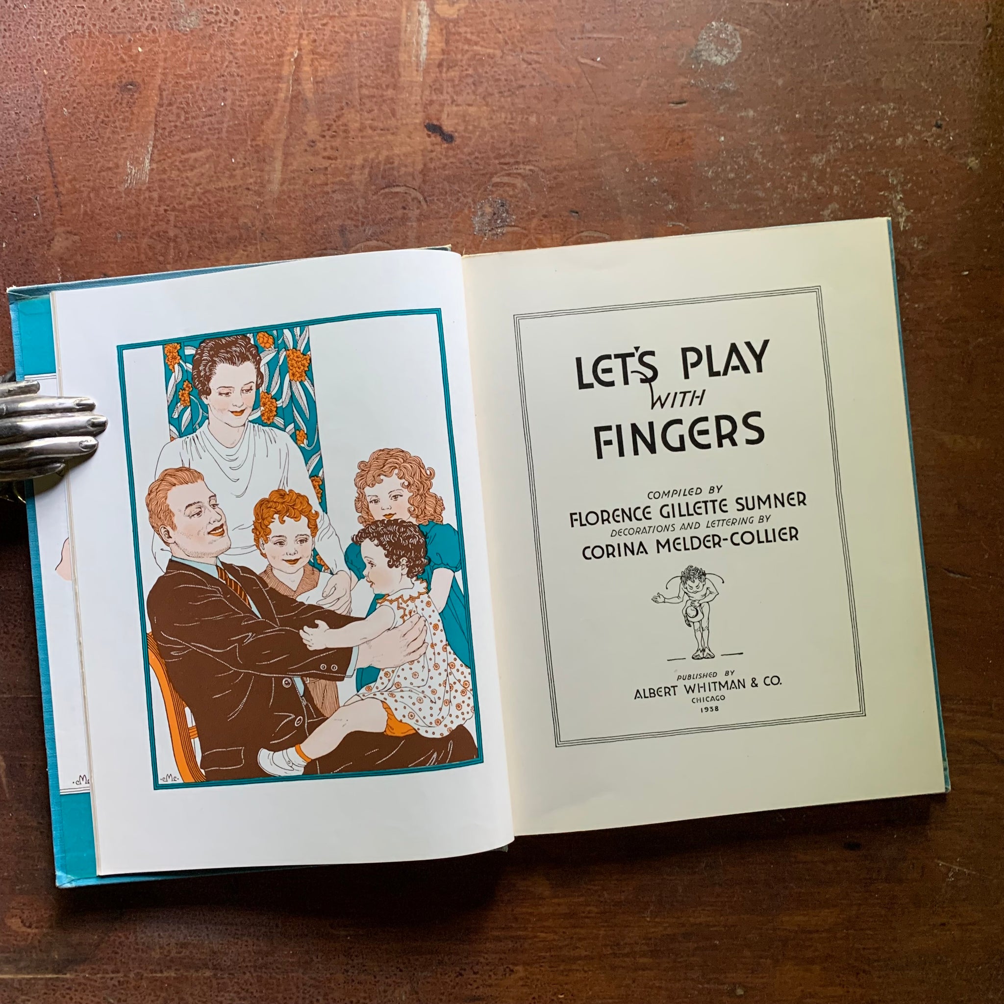 Let’s Play with Fingers Compiled by Florence Gillette Sumner - 1938 ...