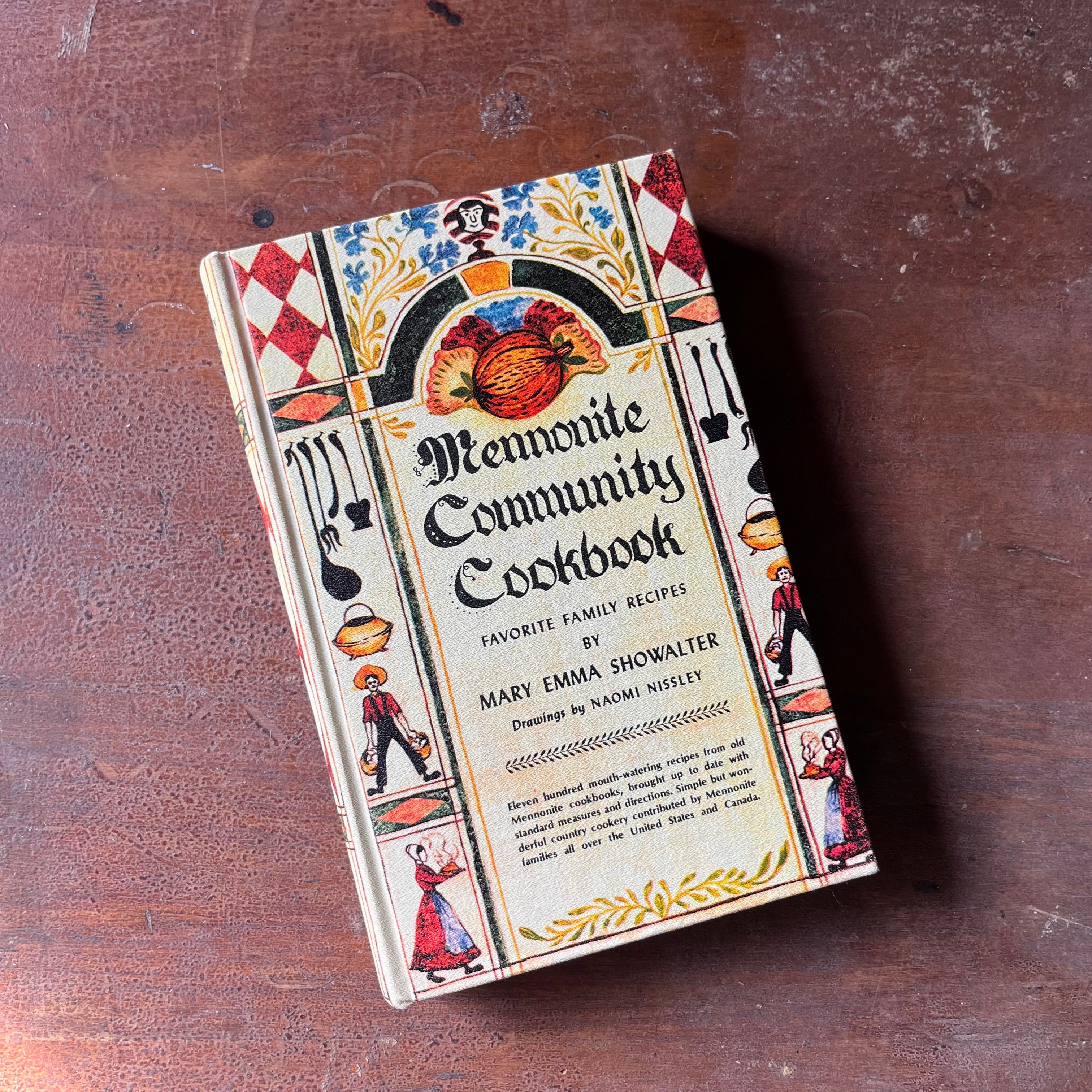 Mennonite Community Cookbook Favorite Family Recipes by Mary Emma Show ...