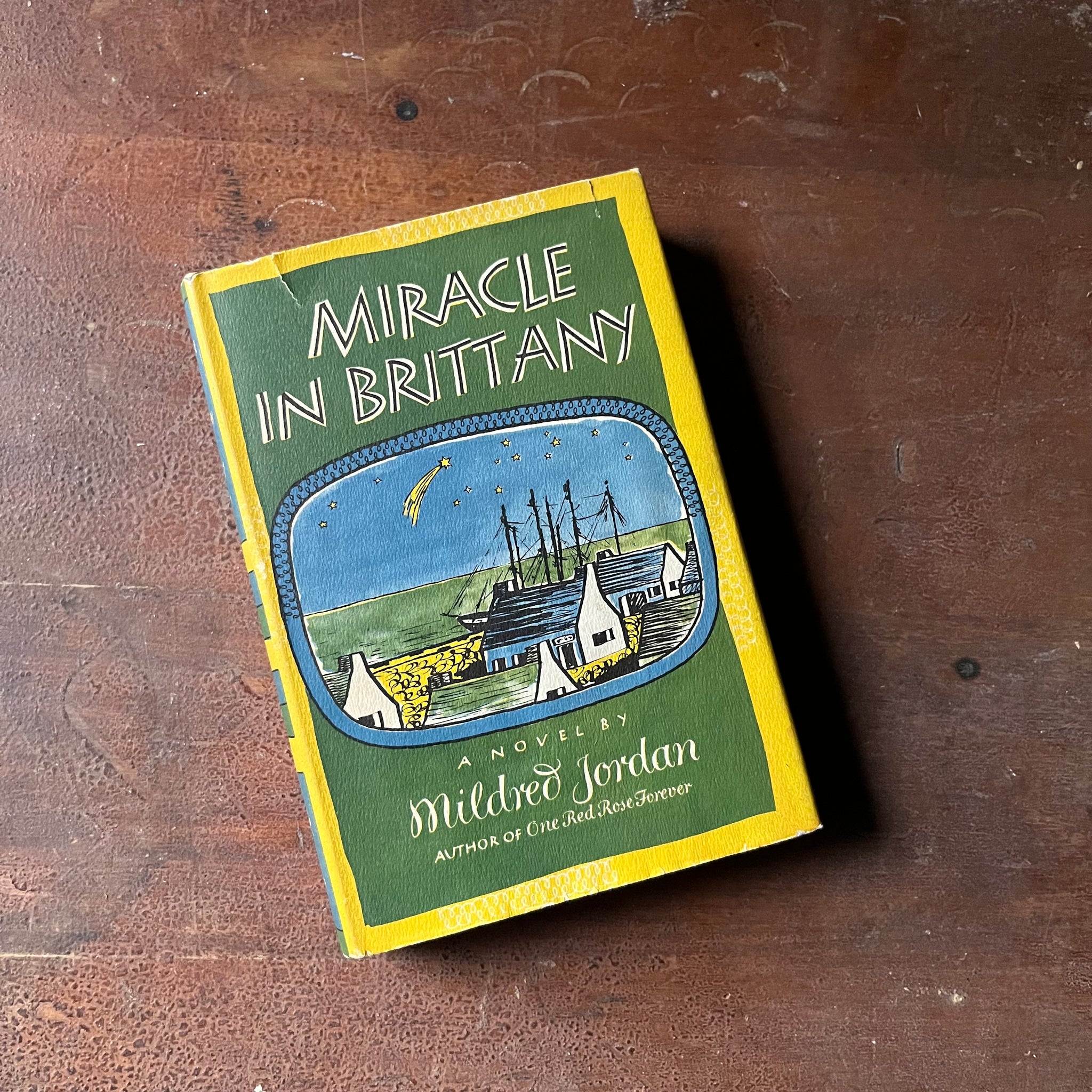 Miracle in Brittany by Mildred Jordan - 1950 First Edition with Dust J ...