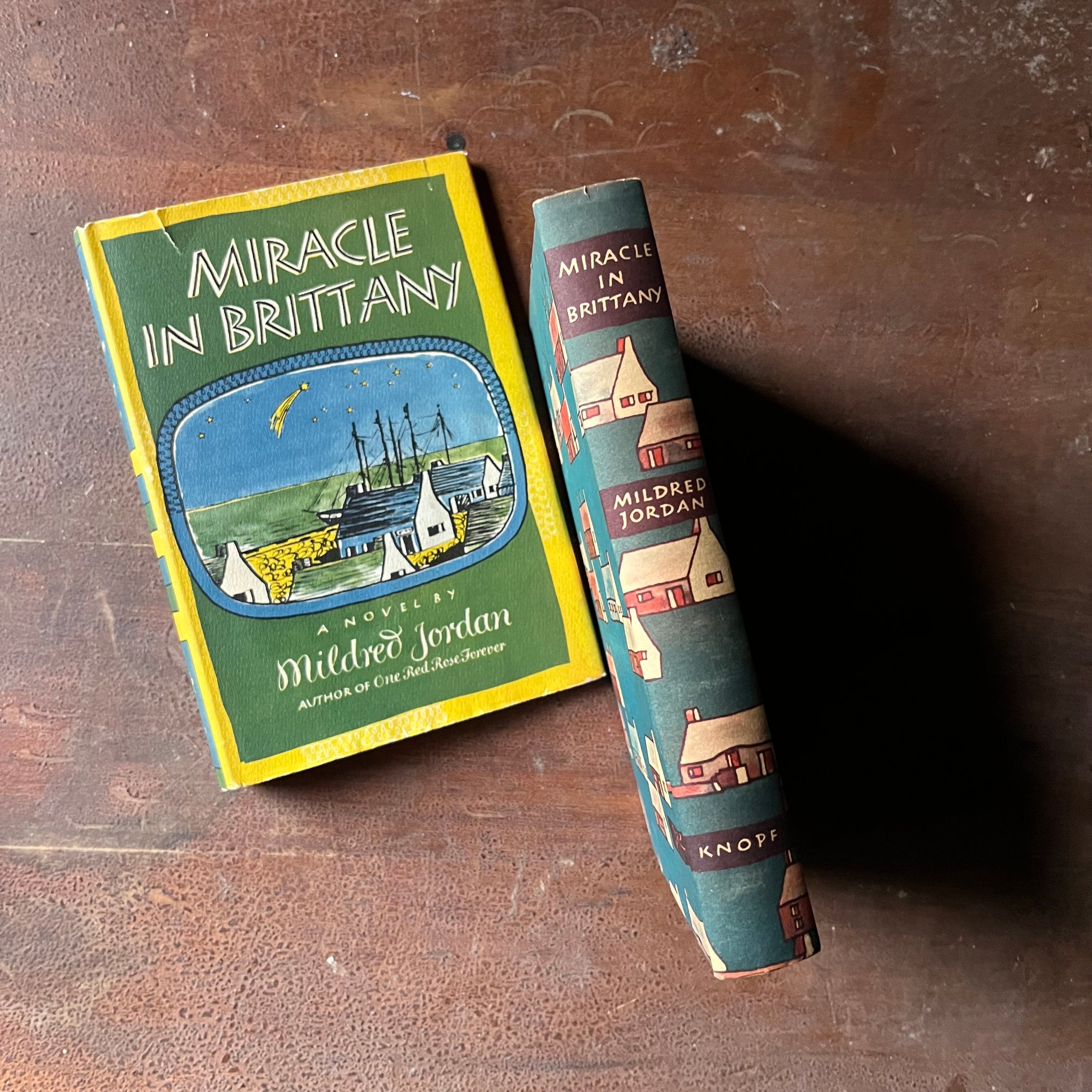 Miracle in Brittany by Mildred Jordan - 1950 First Edition with Dust J ...