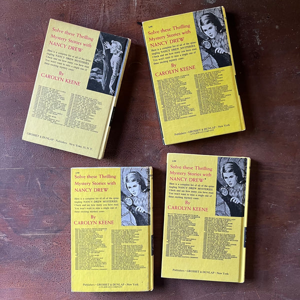 Nancy Drew Mystery Series Starter Set: Books 1 - 4 by Carolyn Keene ...