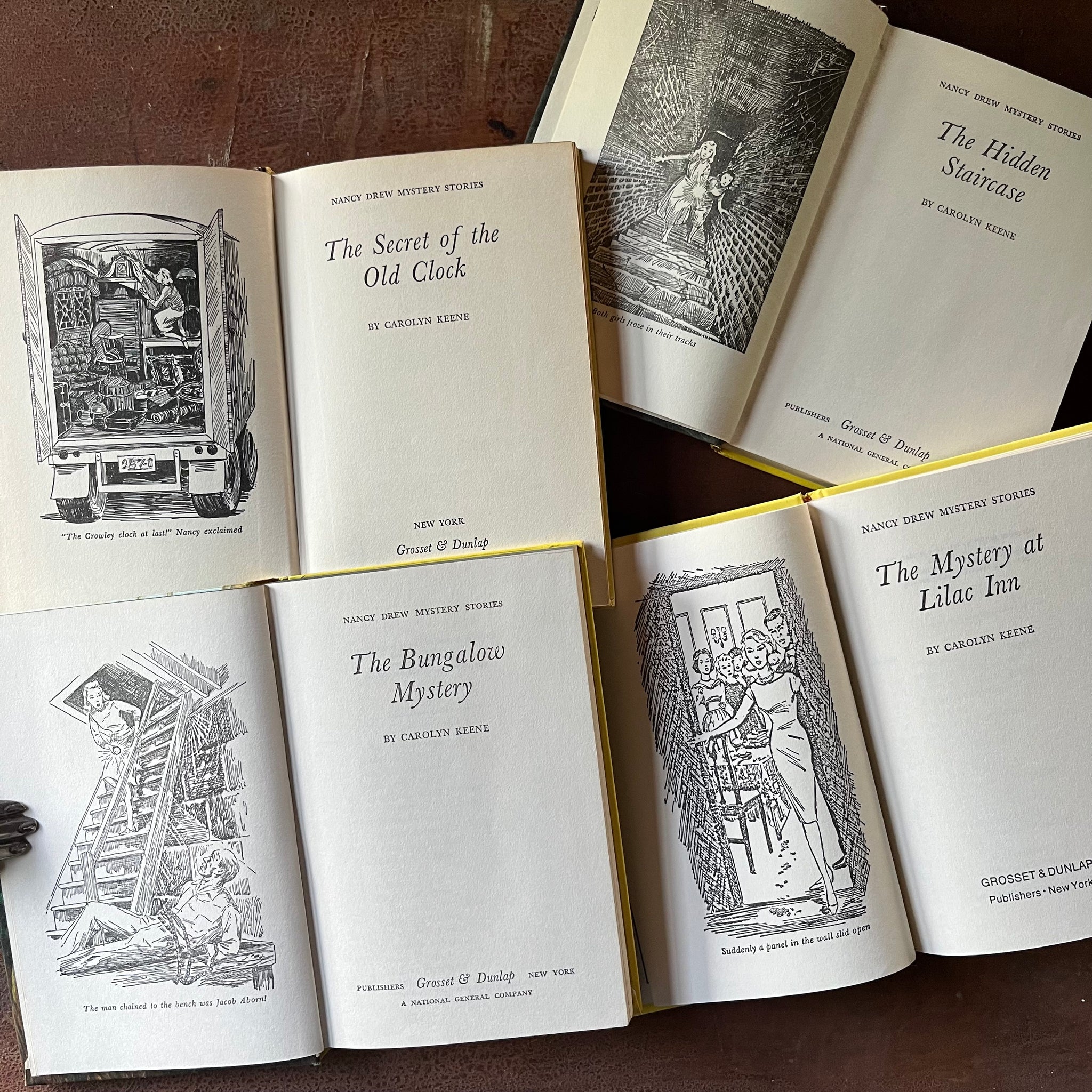 Nancy Drew Mystery Series Starter Set: Books 1 - 4 by Carolyn Keene ...