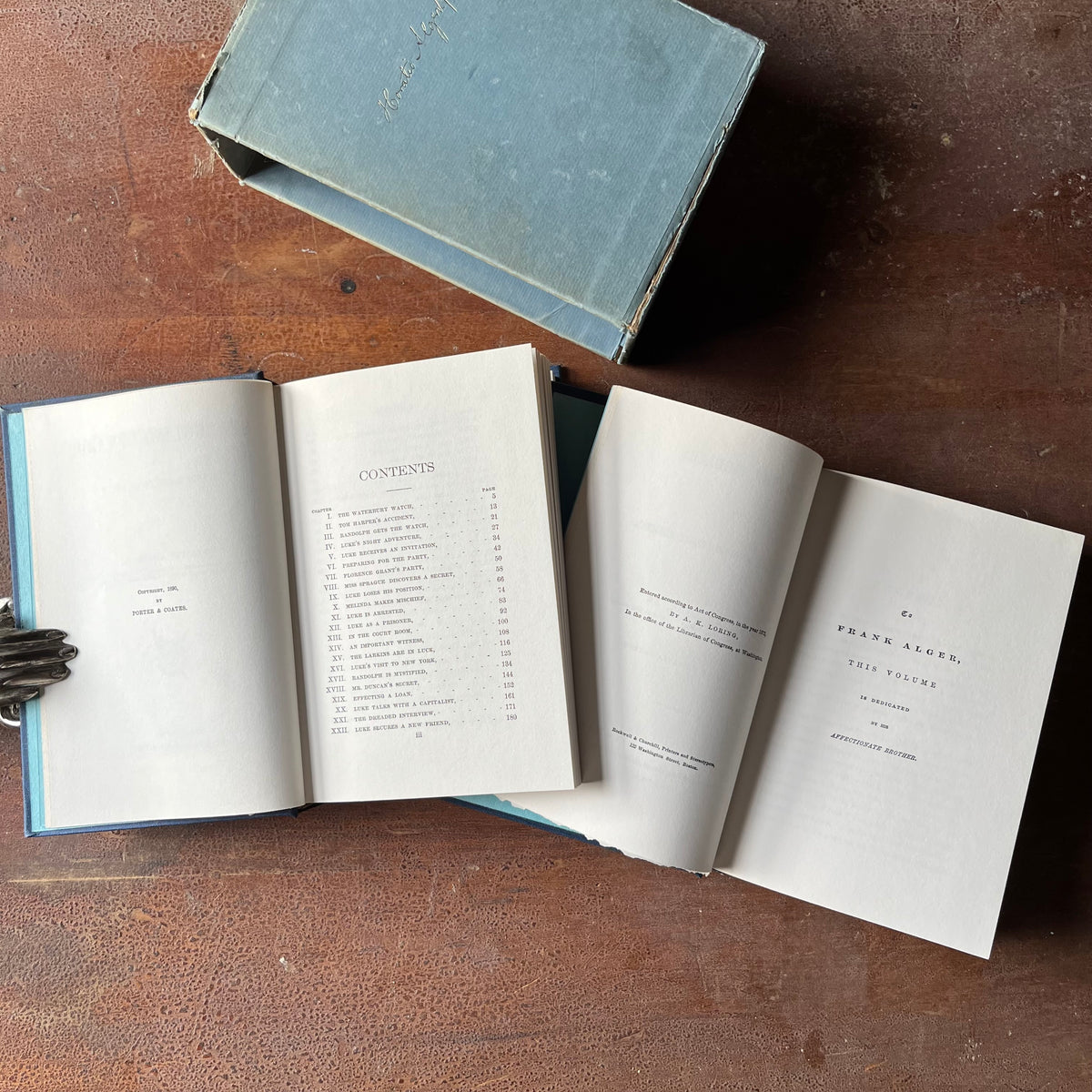 Horatio Alger, Jr. Nautilus Fascimile First Edition Box Set - Struggli ...