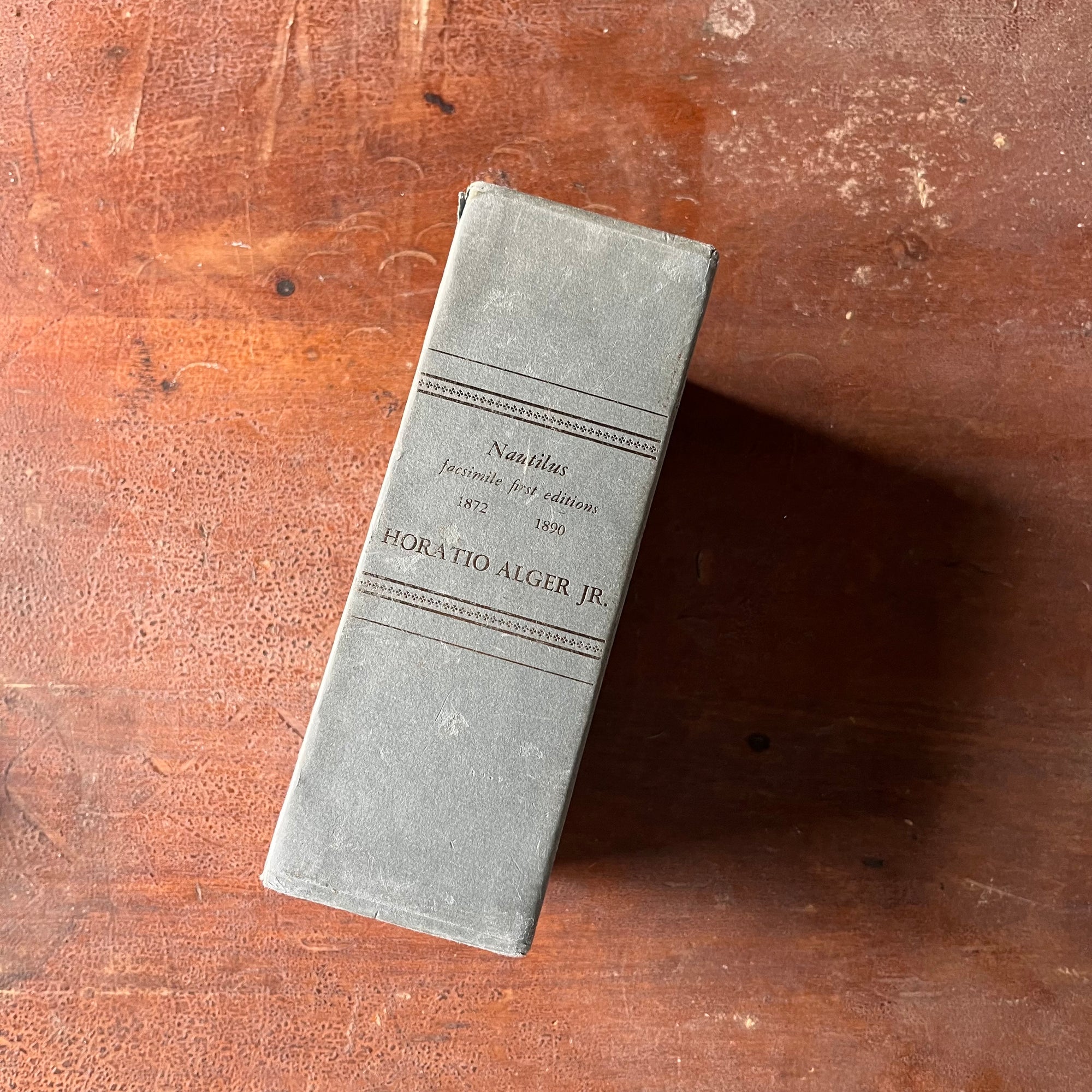 Horatio Alger, Jr. Nautilus Fascimile First Edition Box Set - Struggli ...