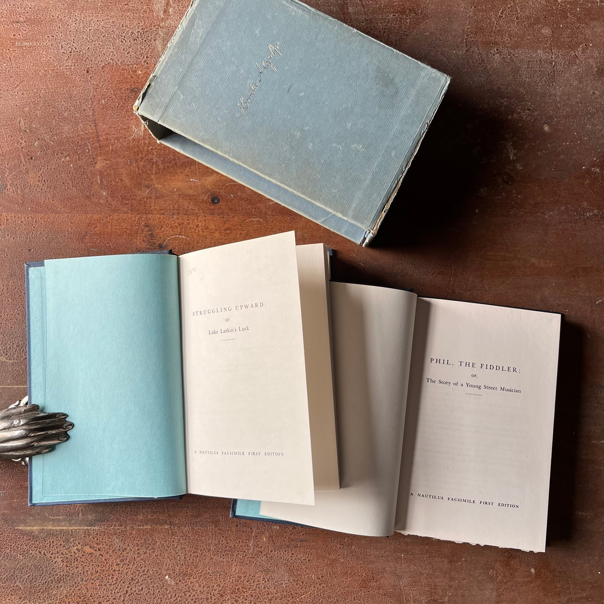 Horatio Alger, Jr. Nautilus Fascimile First Edition Box Set - Struggli ...