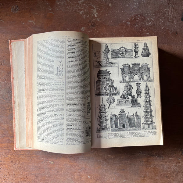 Nouveau Petit Larousse Illustre Dictionnaire Encyclopedique- 1955 Fren ...