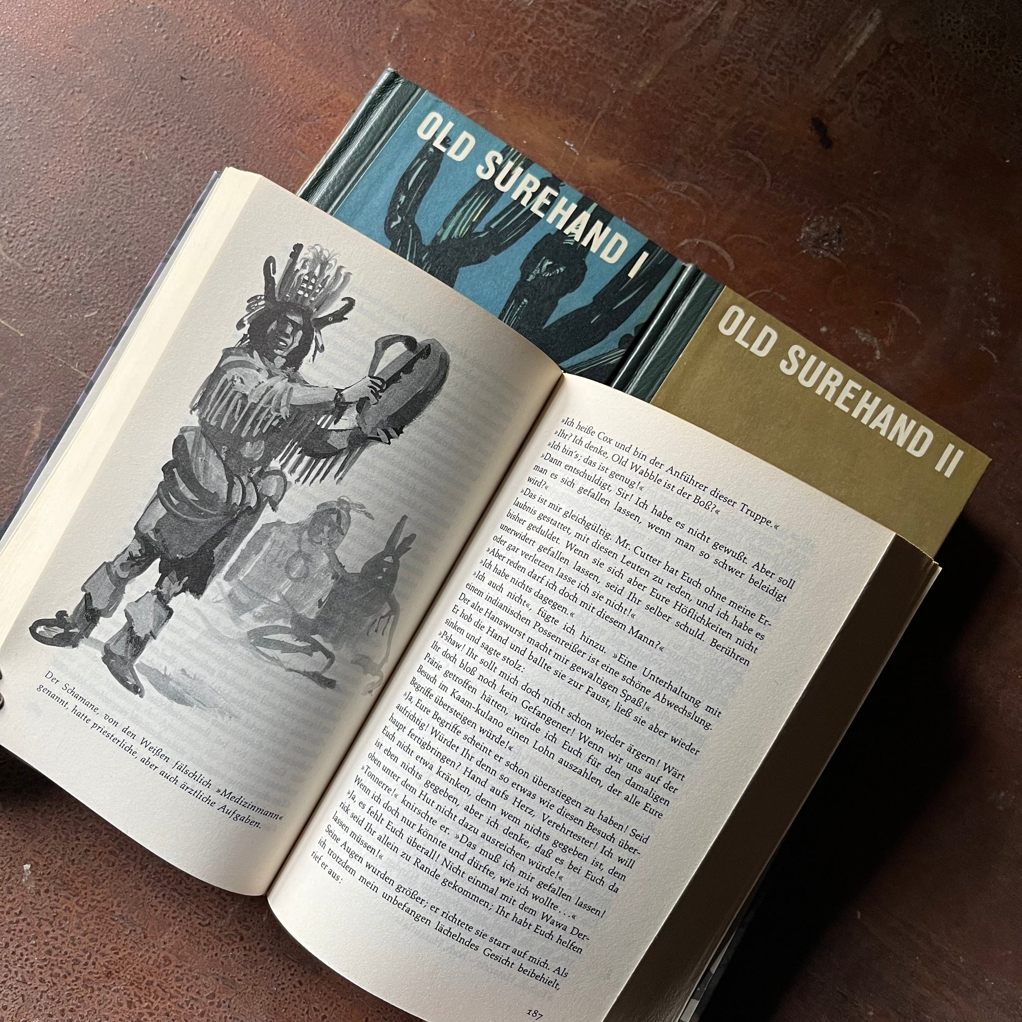 Old Surehand Trilogy Band I, II, and III by Karl May - Log Cabin Vintage