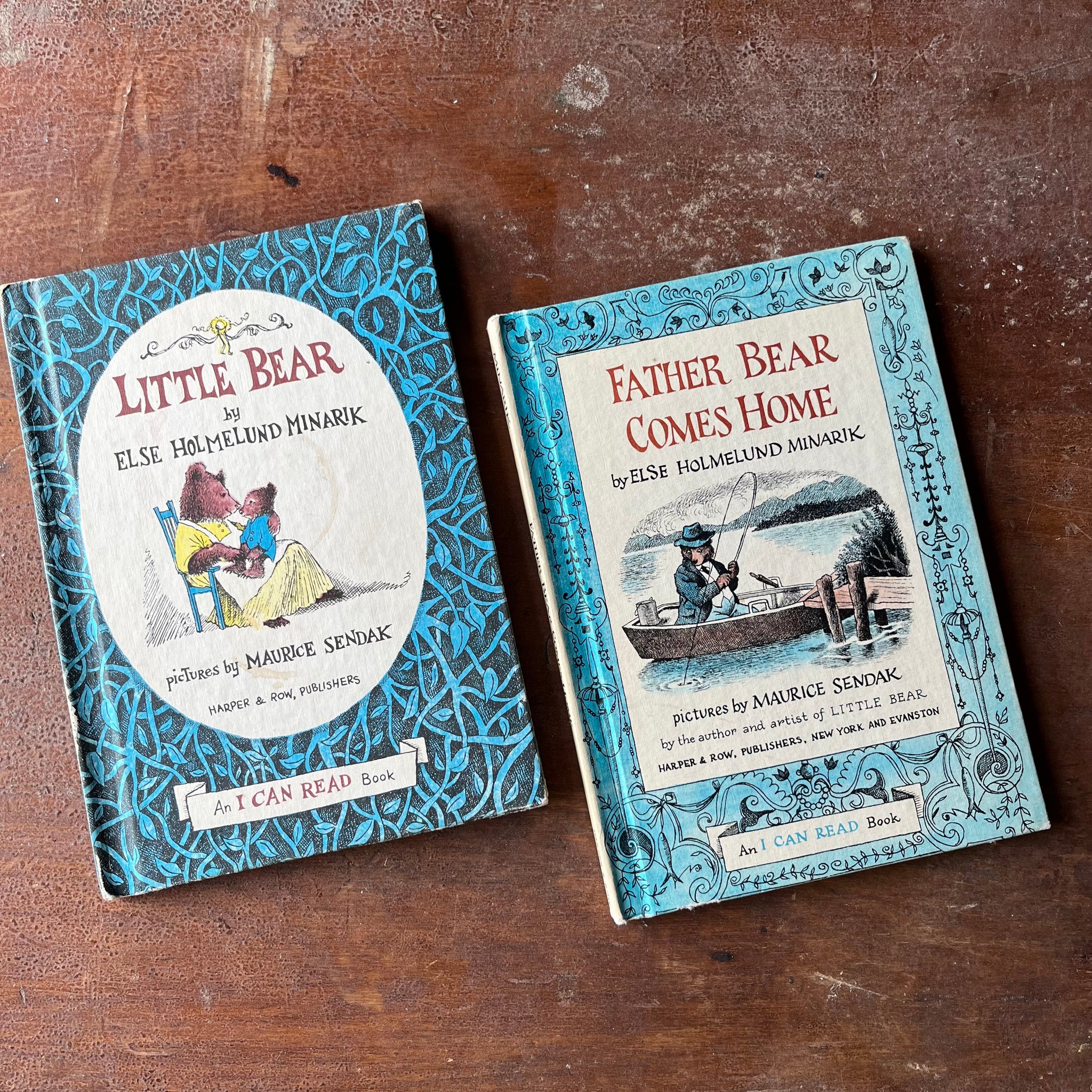 Little Bear Book Set by Else Holmelund Minarik - Log Cabin Vintage